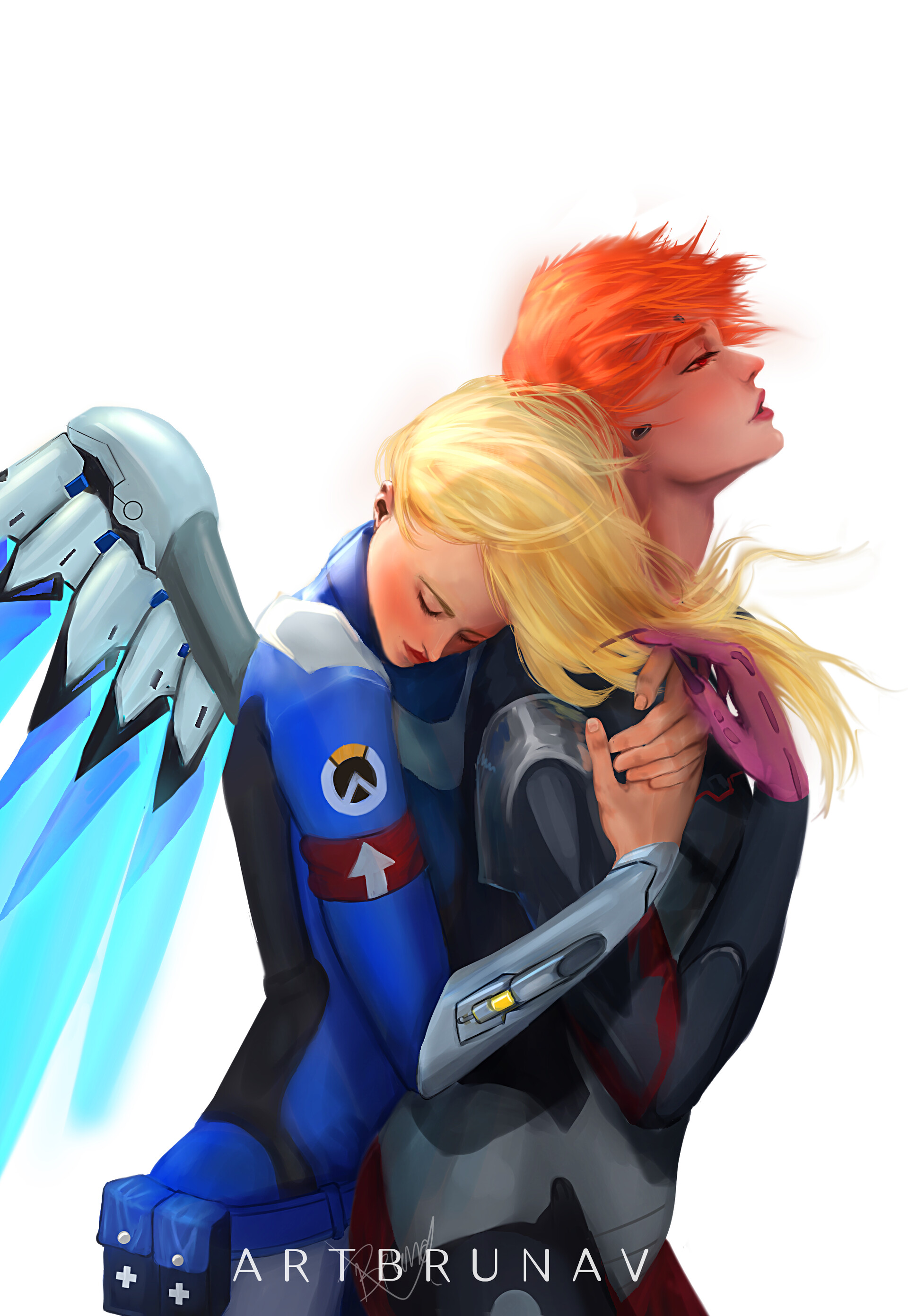 ArtStation - Mercy and Moira