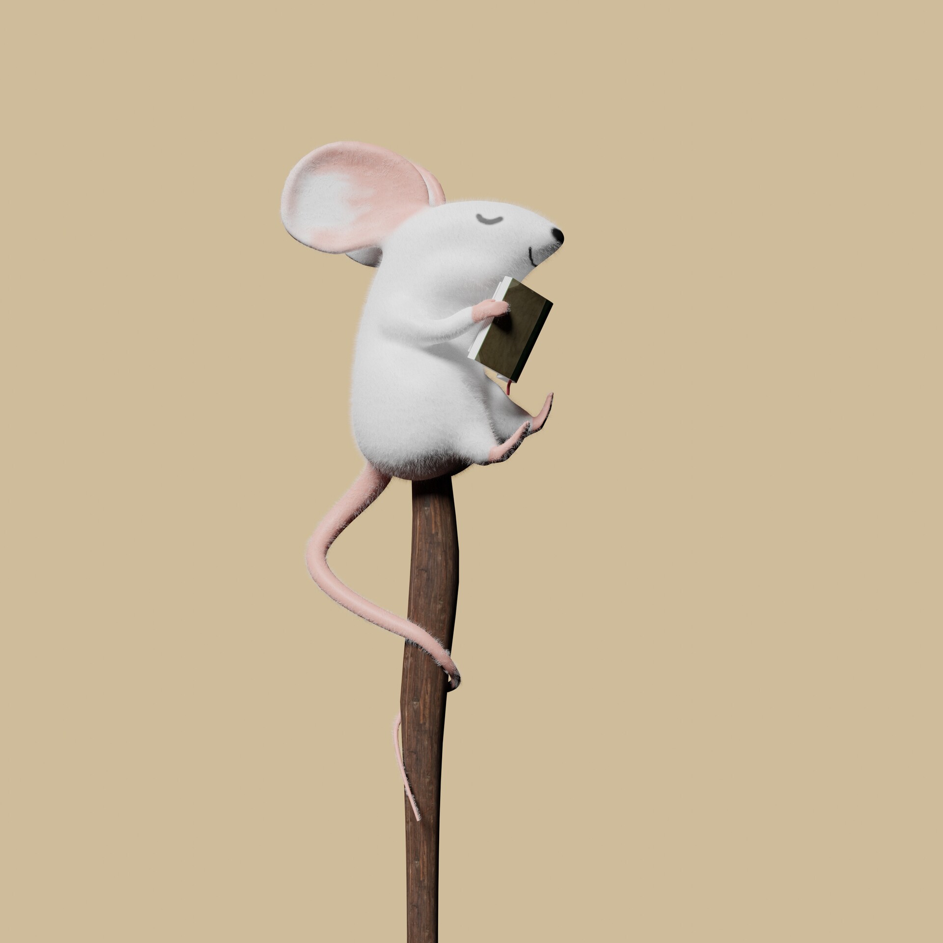 ArtStation - Mouse on a stick