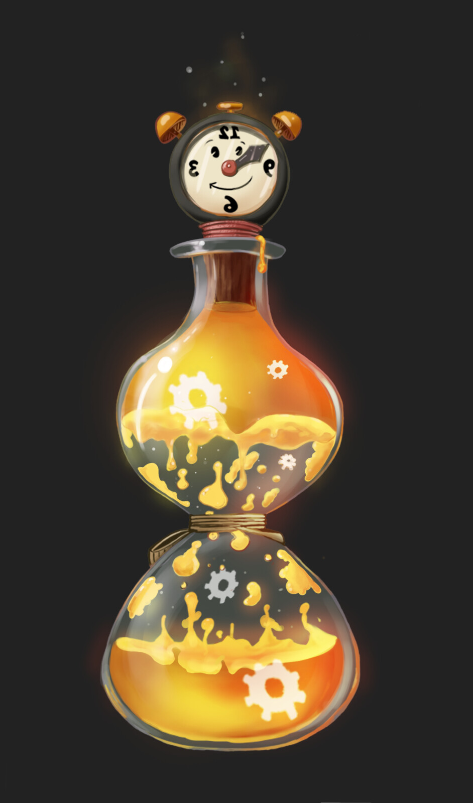 James Parkin - Cartoon style Time Potion - Childrens Game