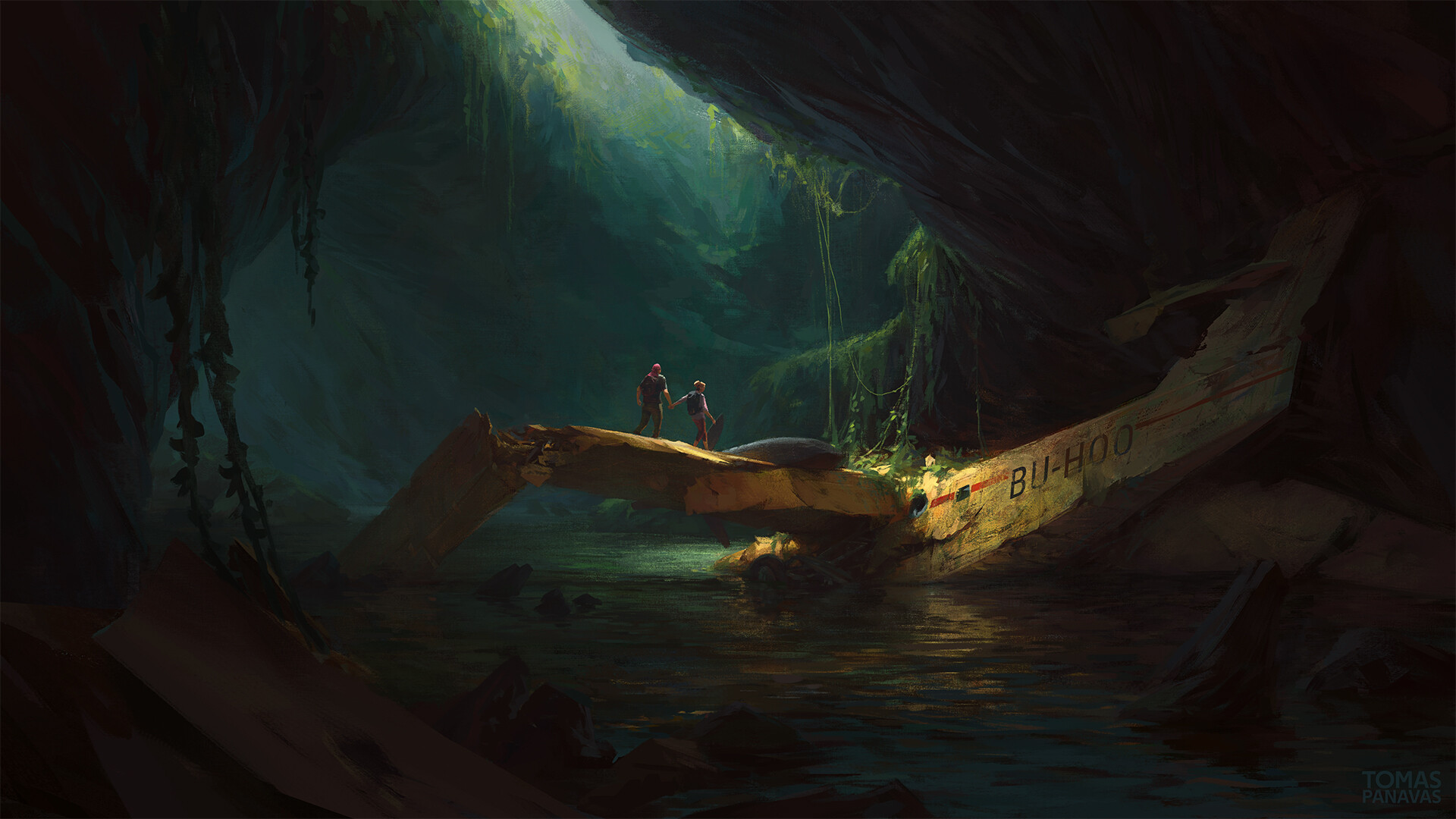 ArtStation - Flooded Cave