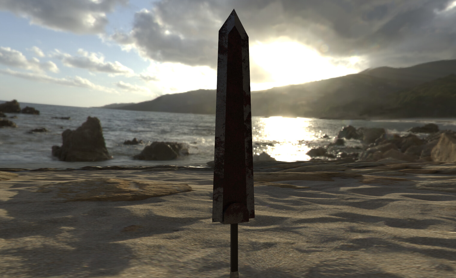 ArtStation - Gut's Sword "Berserk"