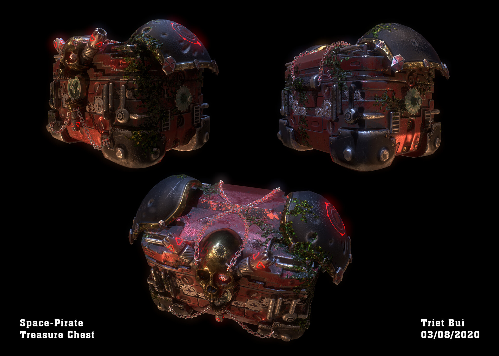 Rick Bui - Space-Pirate Treasure Chest (My original concept for a ...