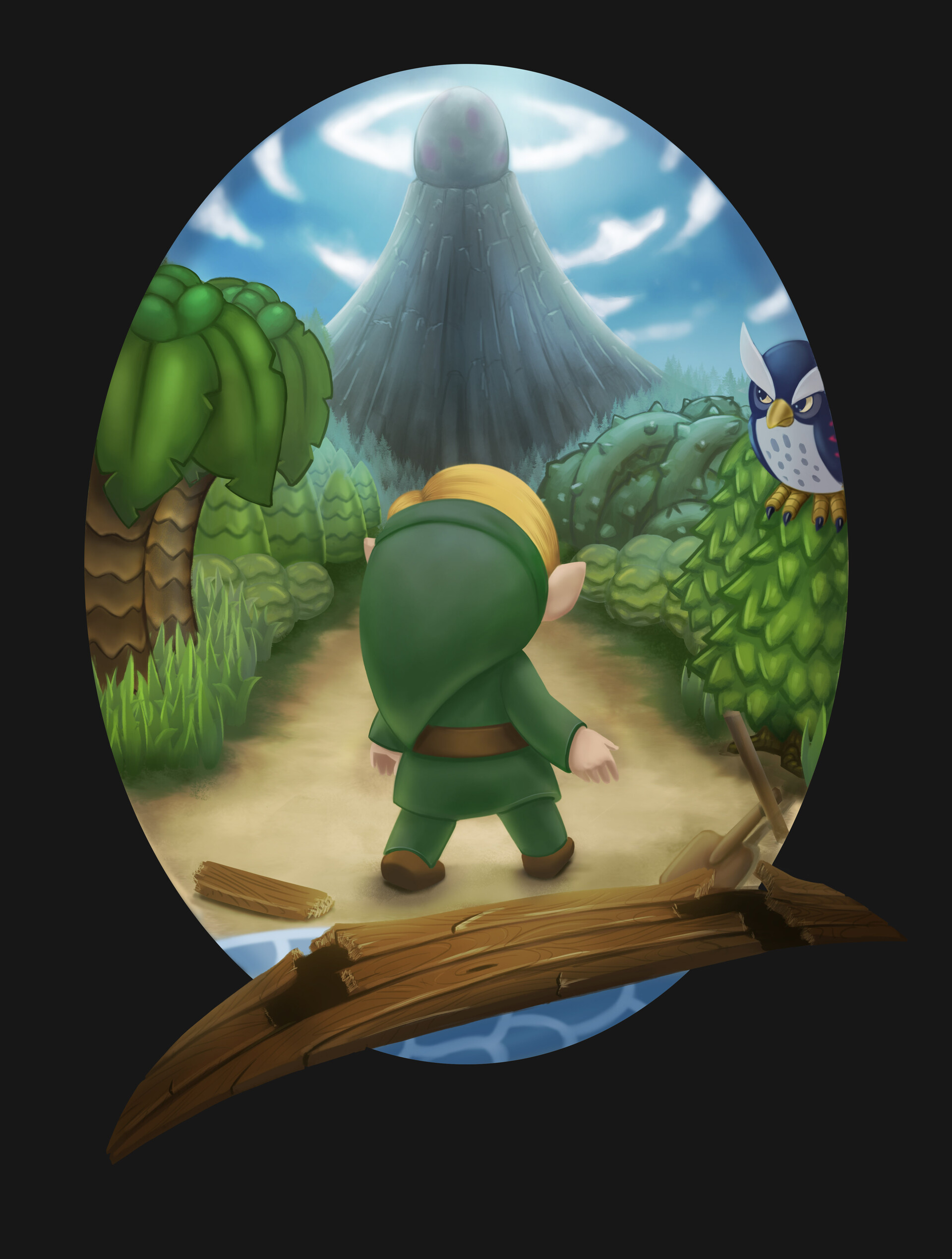 ArtStation - Link's awakening