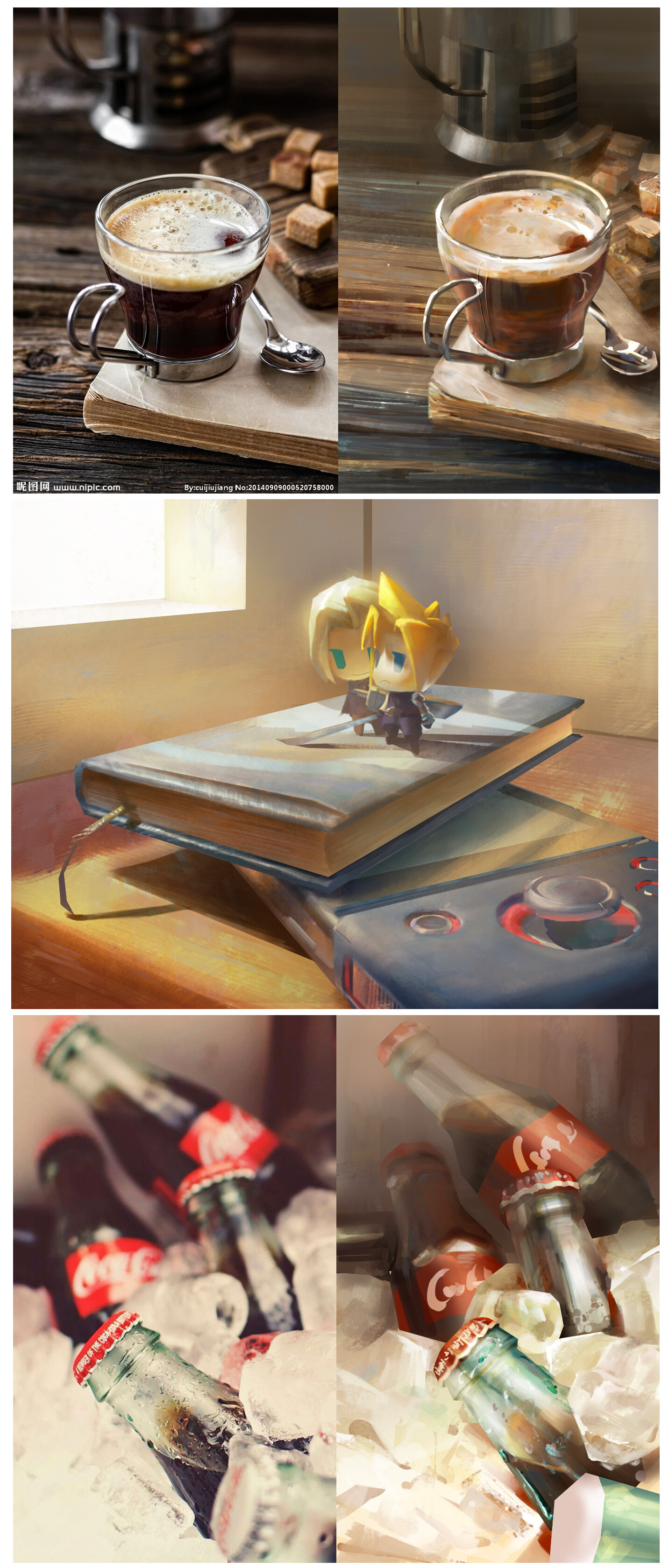 ArtStation - material practice