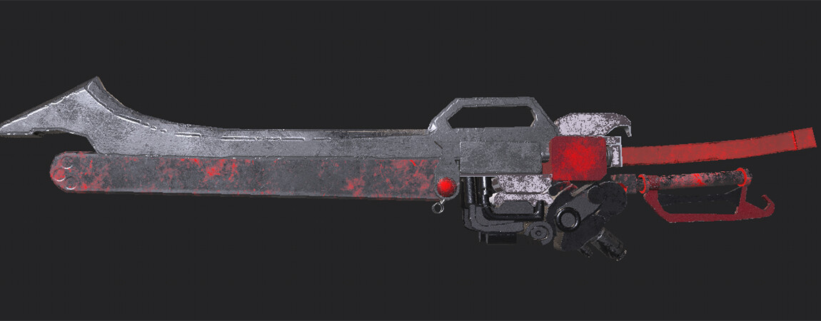 Turbo Byte 3D - Huntsman Sword