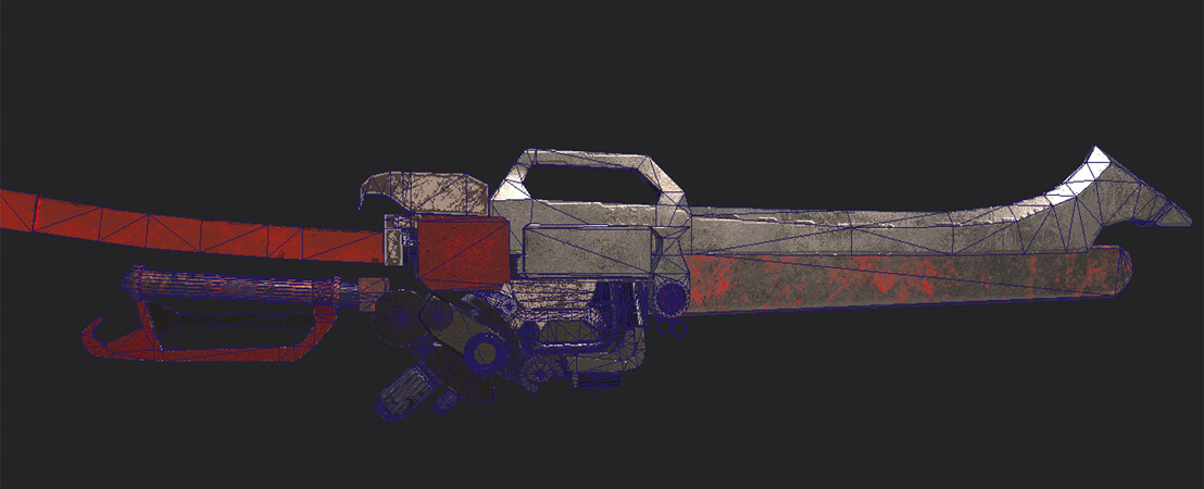 Turbo Byte 3D - Huntsman Sword