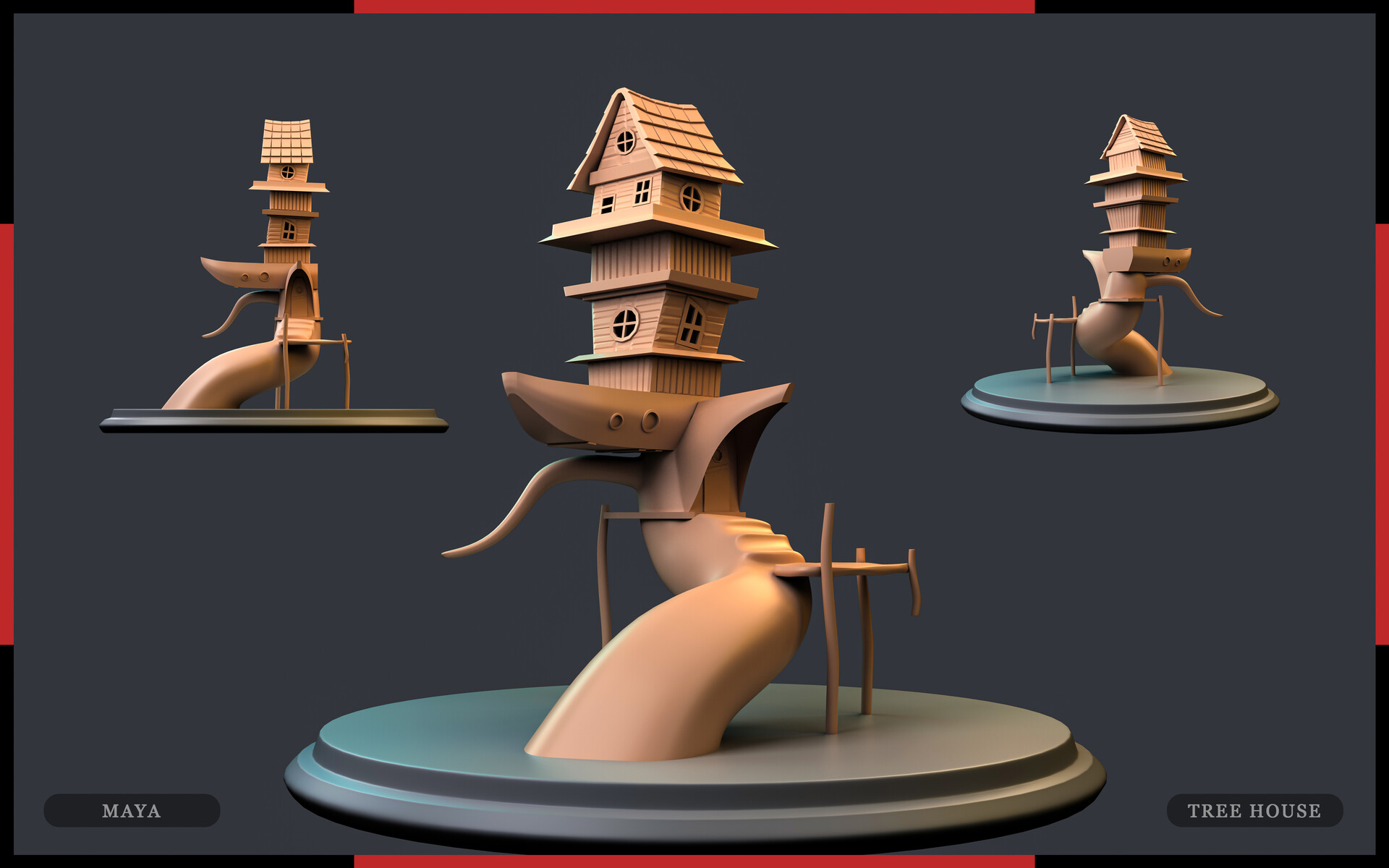 ArtStation - 3D BG Model