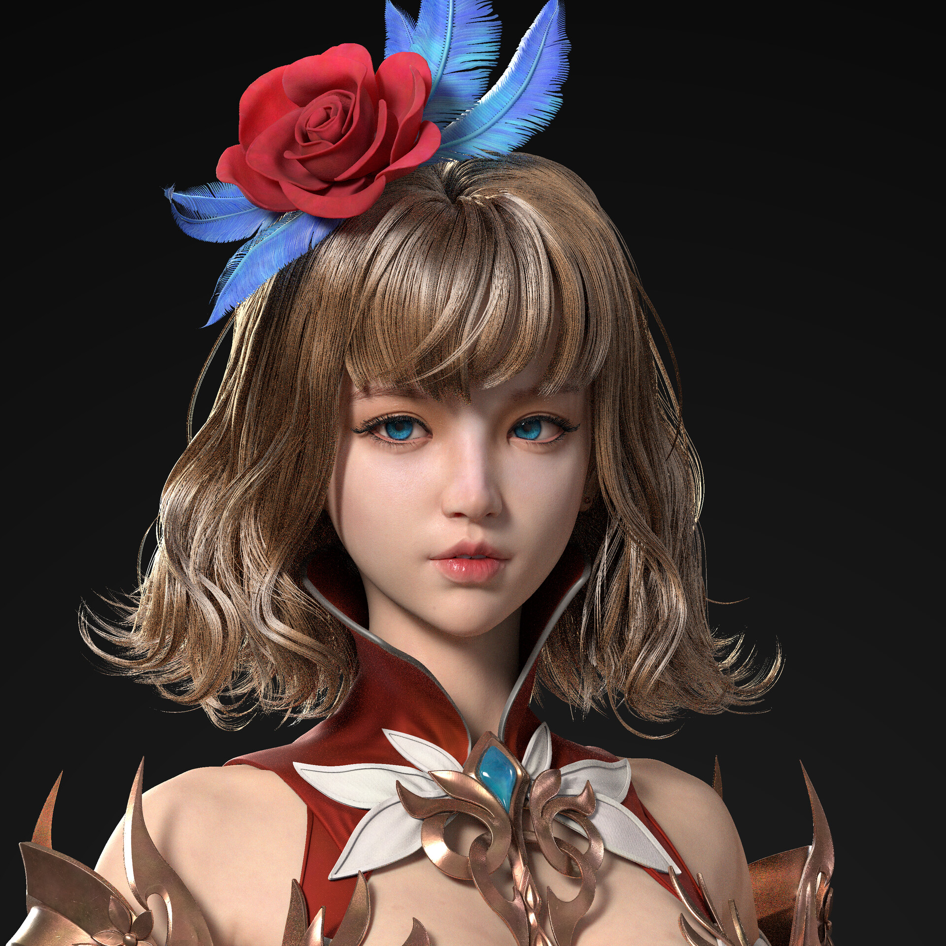 ArtStation - CG girl