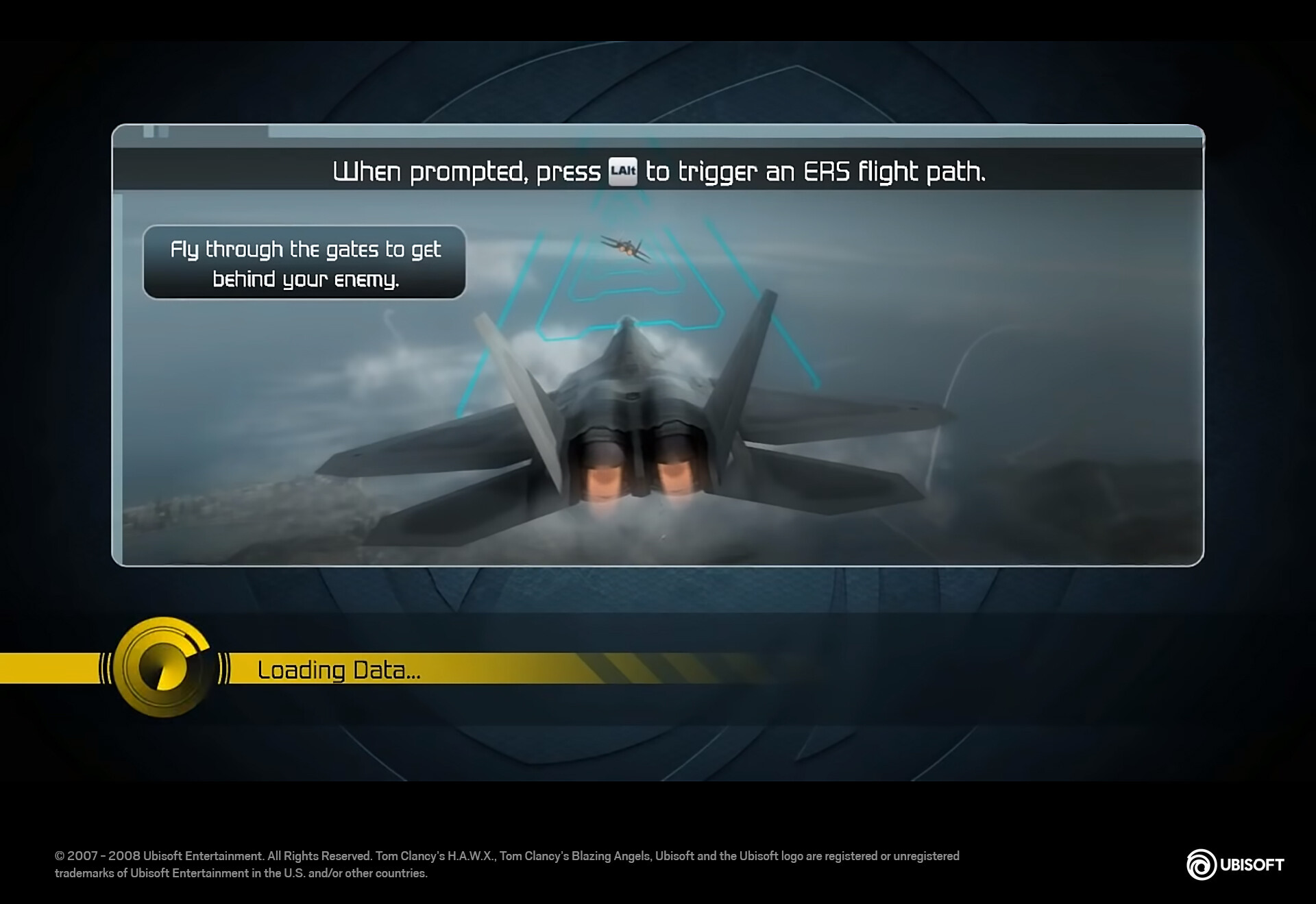 Andrii Shafetov - Portfolio - Tom Clancy's H.A.W.X. - PC UI Design