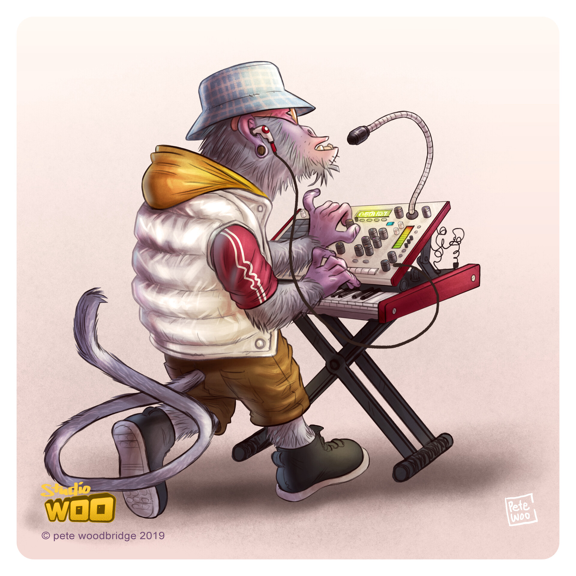 ArtStation - Goose-Neck monkey