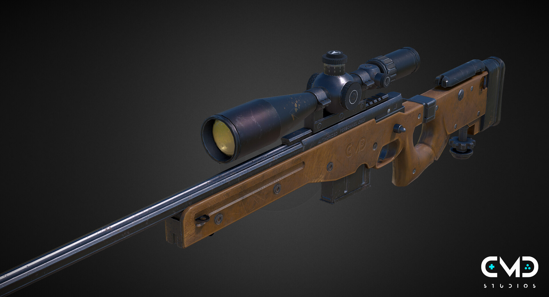 ArtStation - Sniper Rifle L115A3