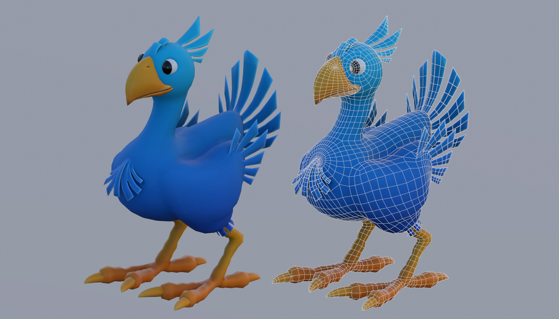 ArtStation - Blue bird