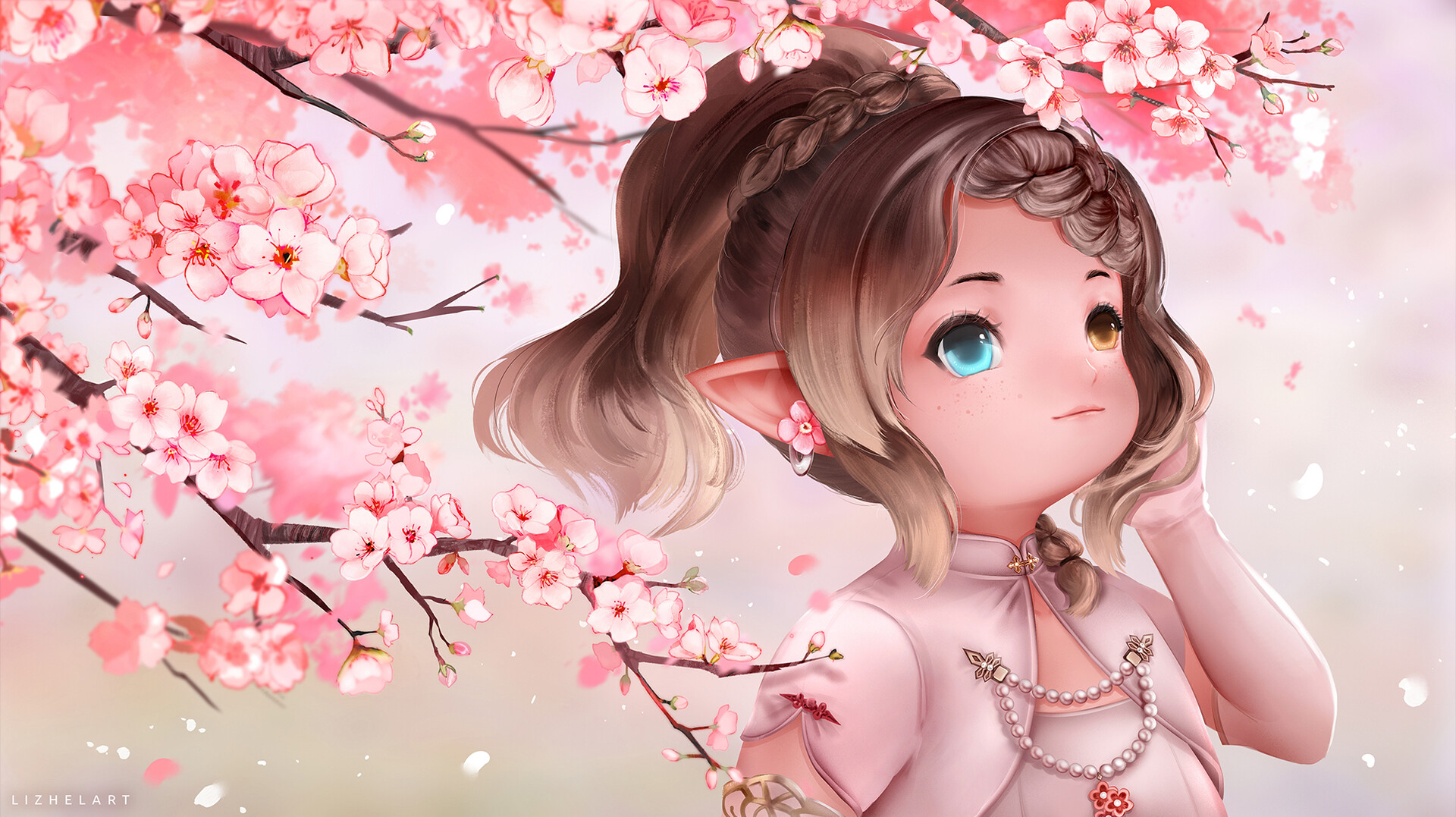 ArtStation - FFXIV Commission: Spring