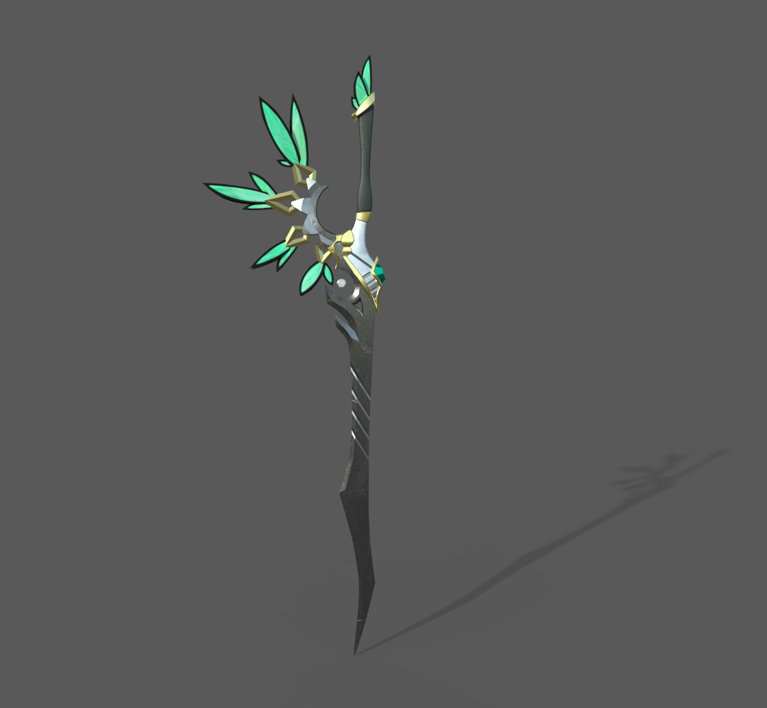 ArtStation - Stylized Fantasy Sword