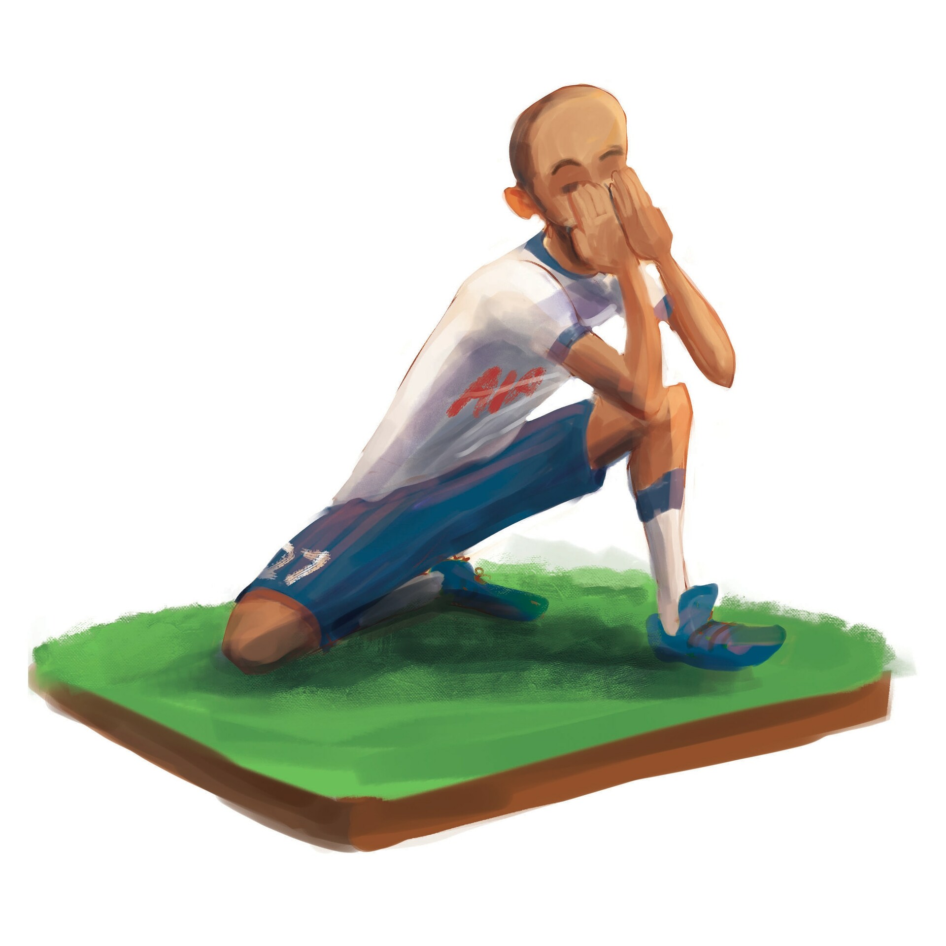 ArtStation - Lucas Moura crying