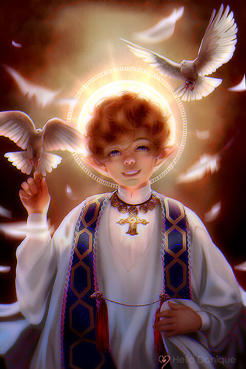 ArtStation - Holy child