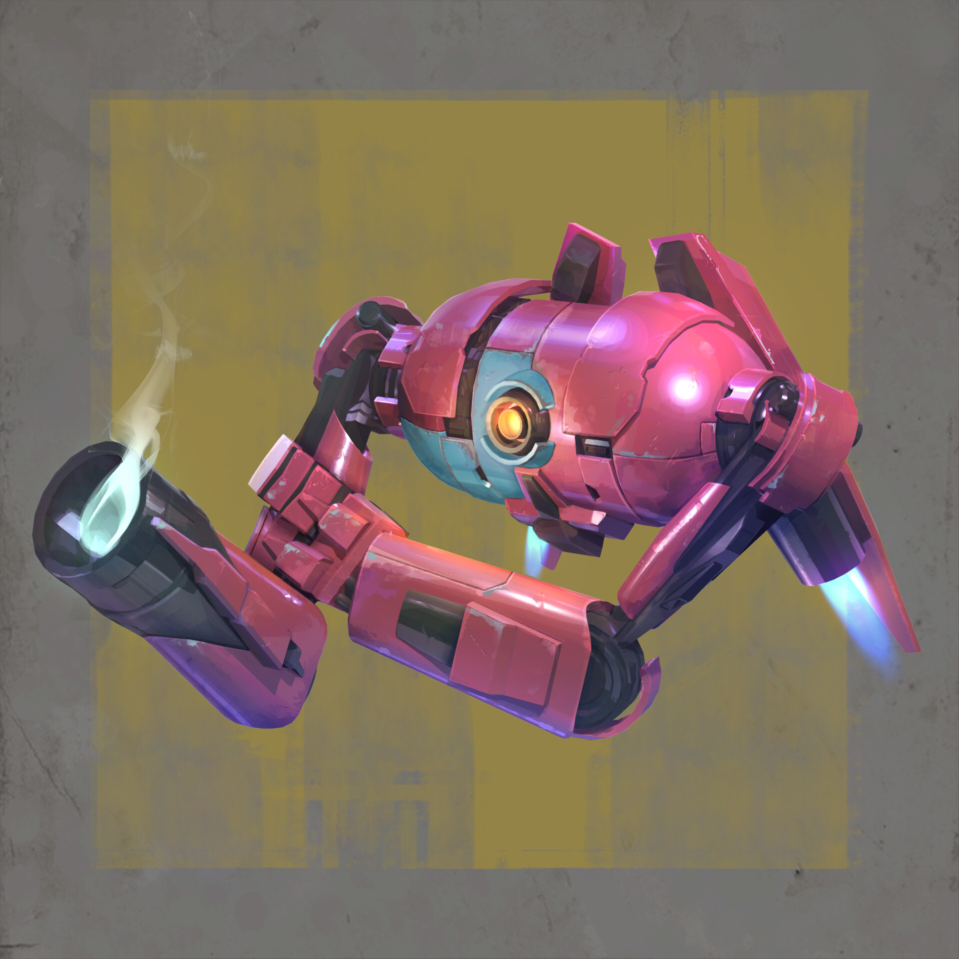 ArtStation - Red Bot