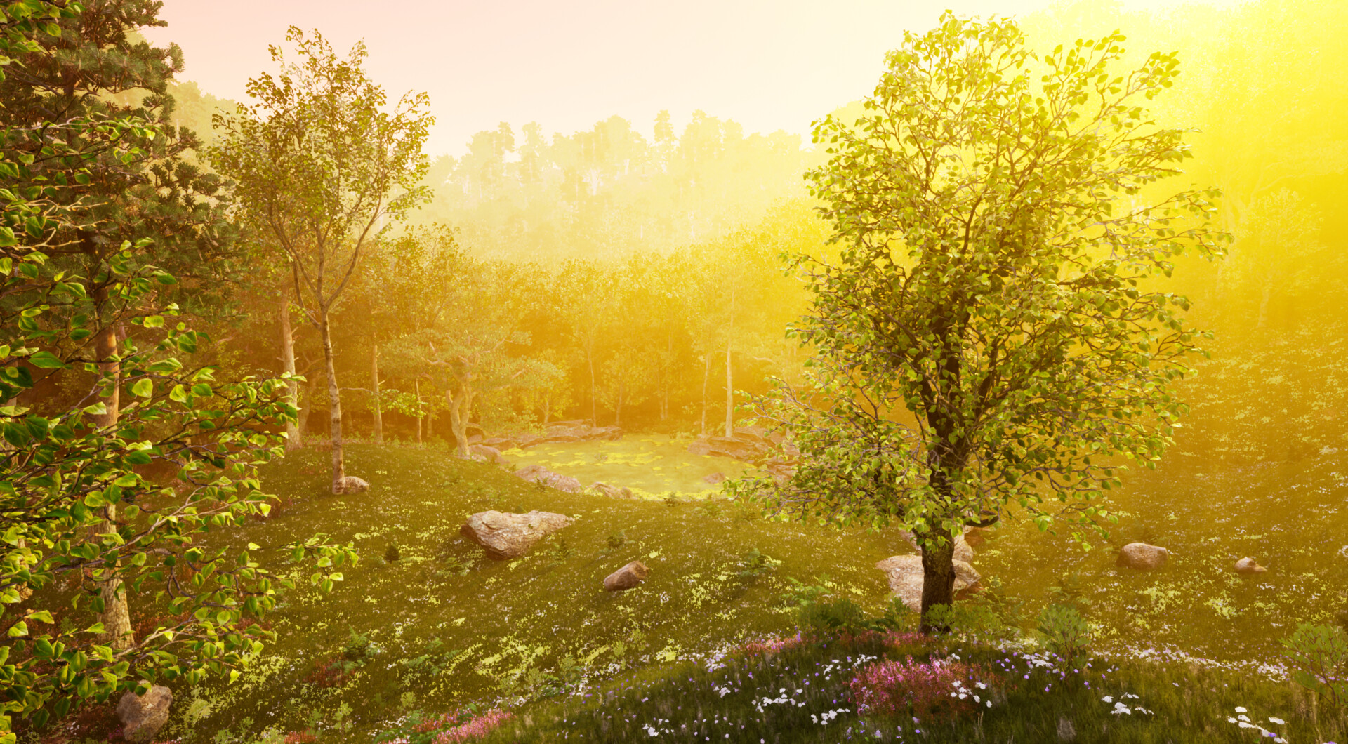 ArtStation - Forest Clearing