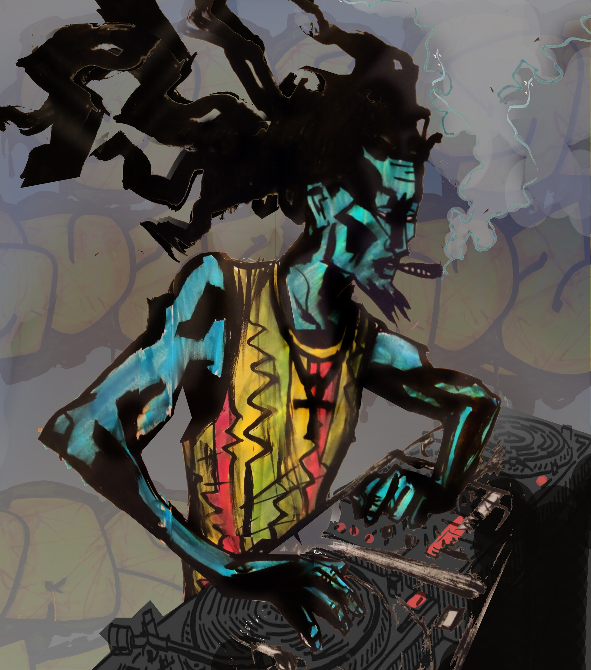 ArtStation - Rasta Junglist DJ