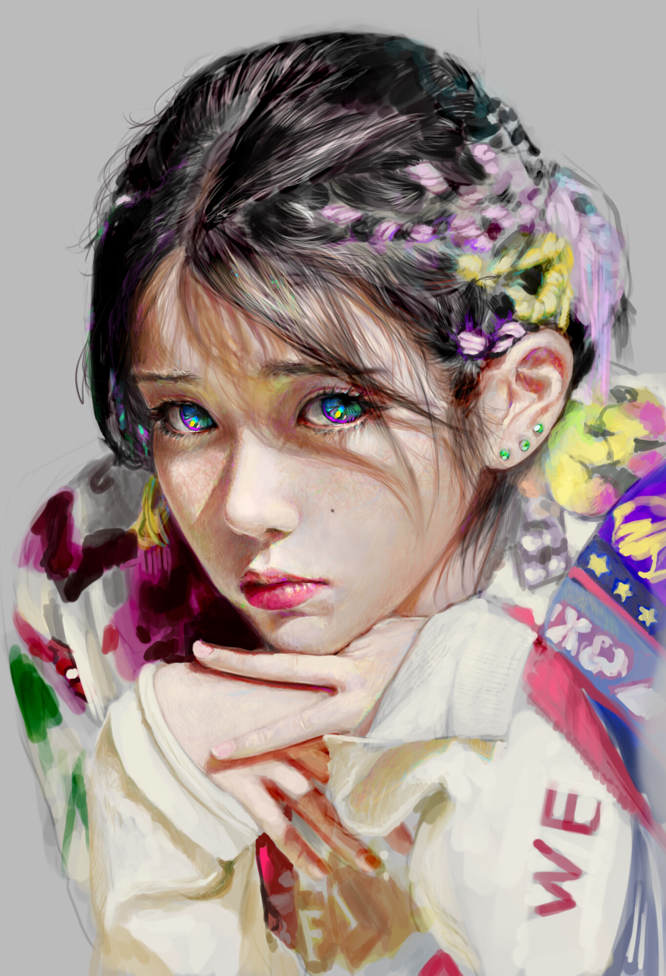 ArtStation - IU Painting
