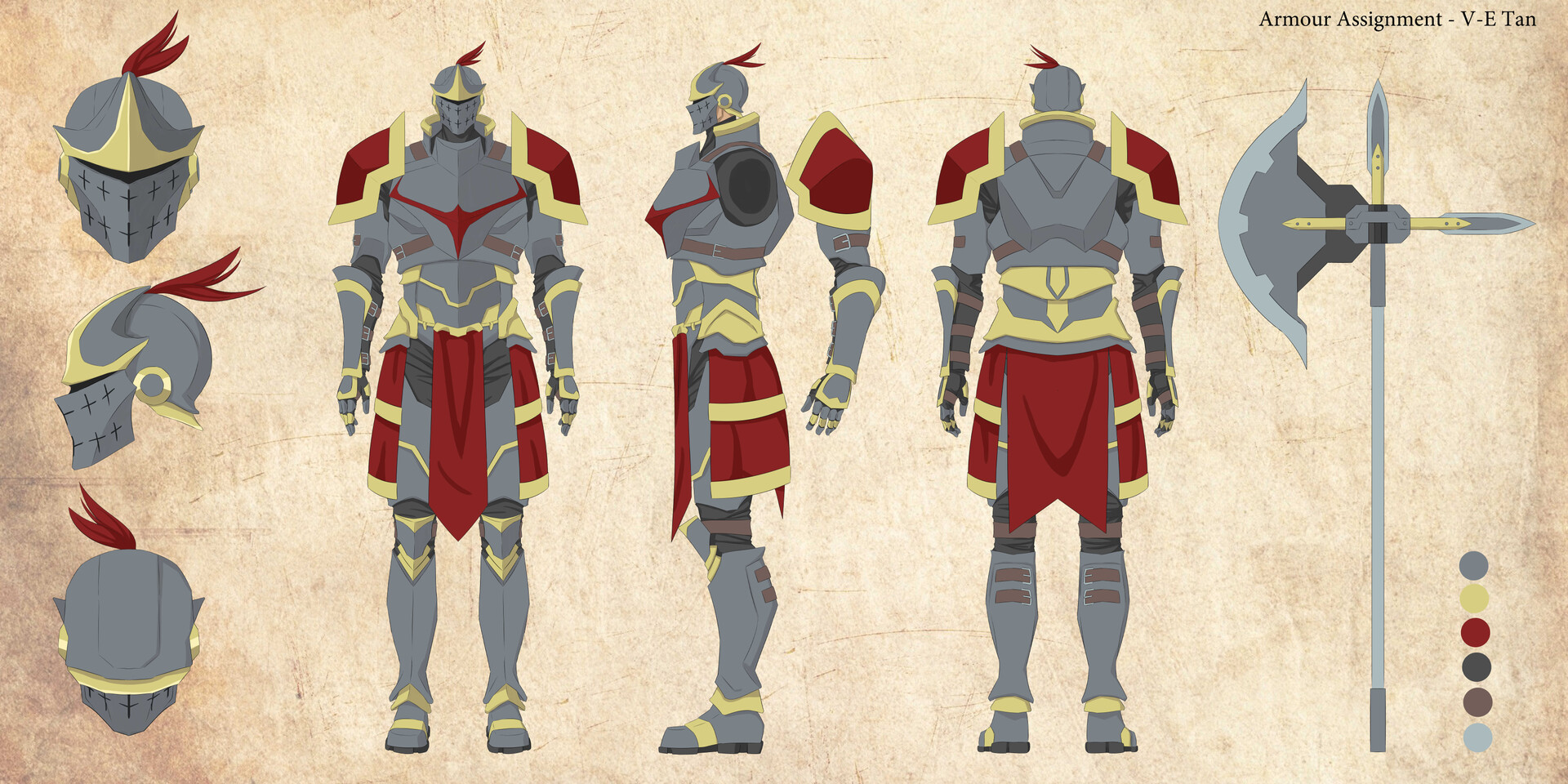 ArtStation - Armour Design Project