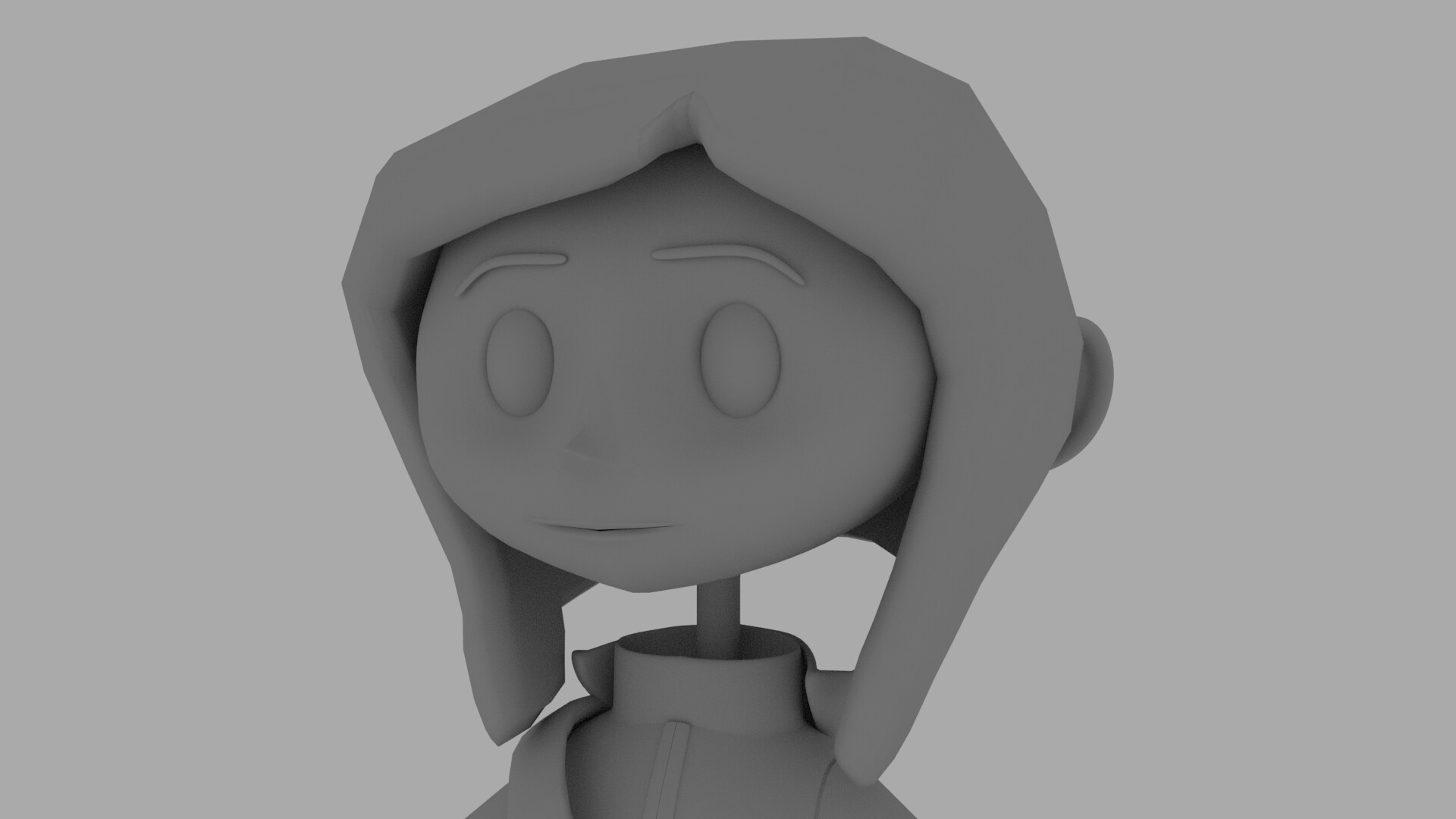 Maryam Haris Fadzilah - Coraline - 3D Model