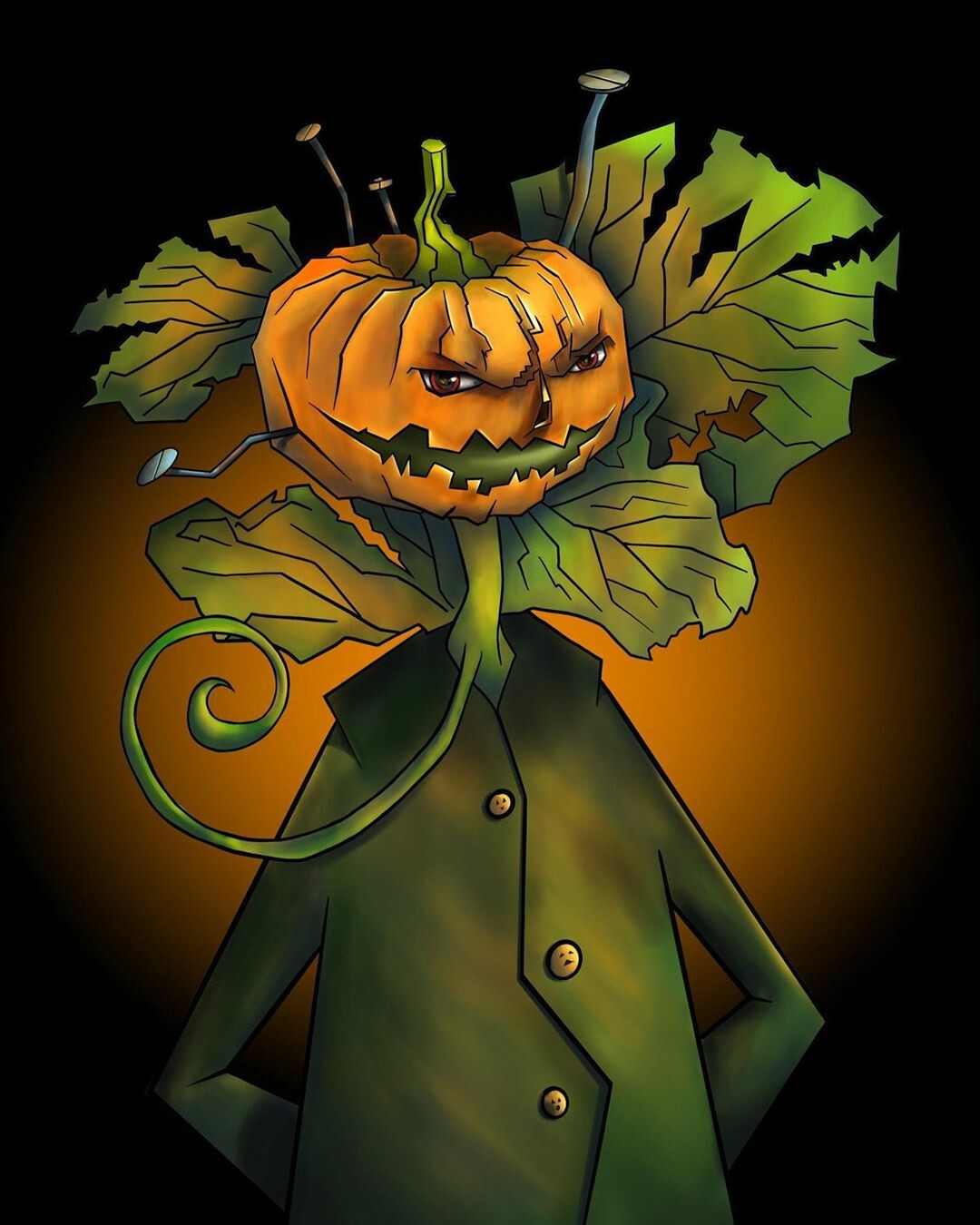 ArtStation - Pumpkin character