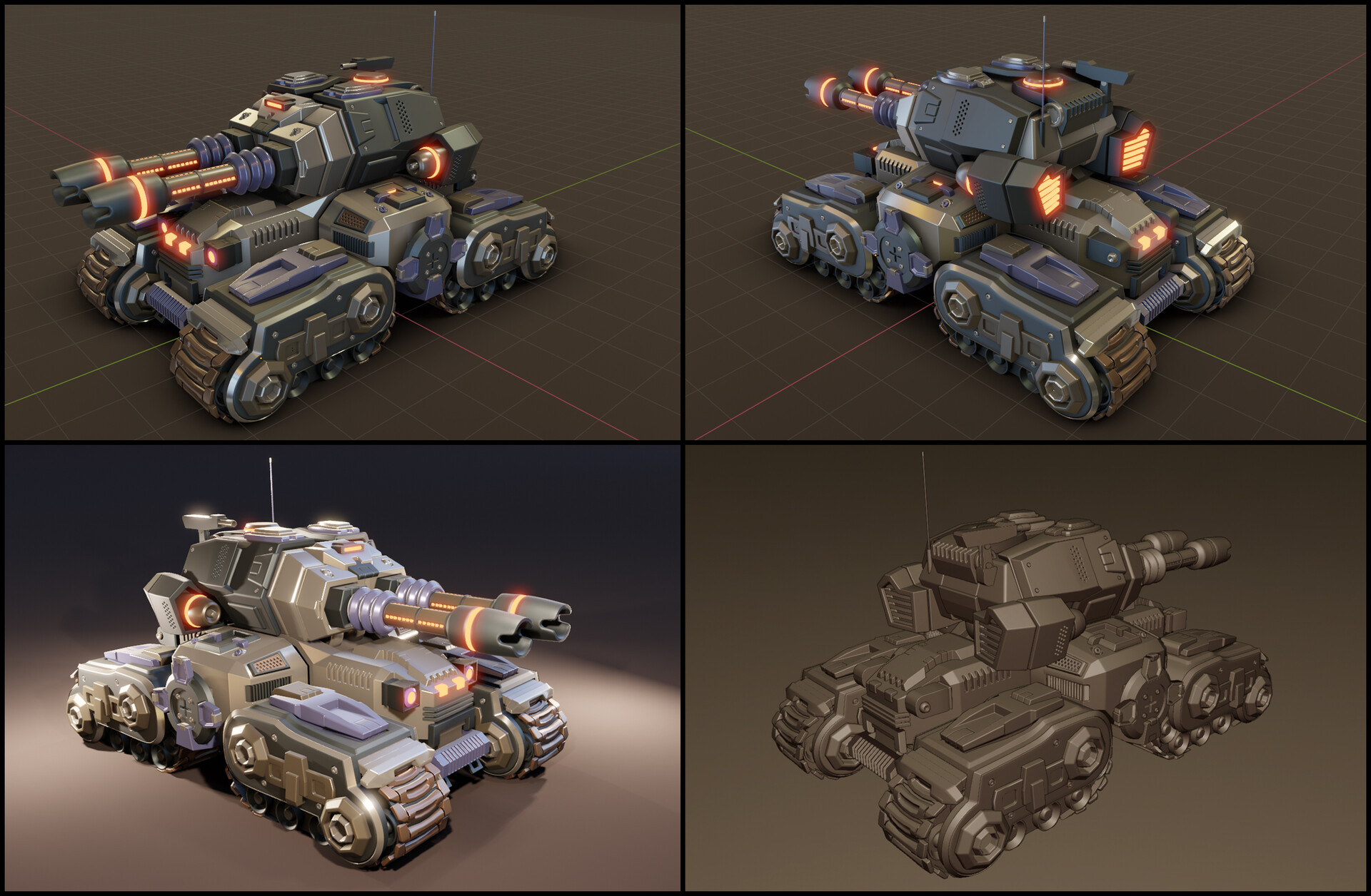 ArtStation - blender tank