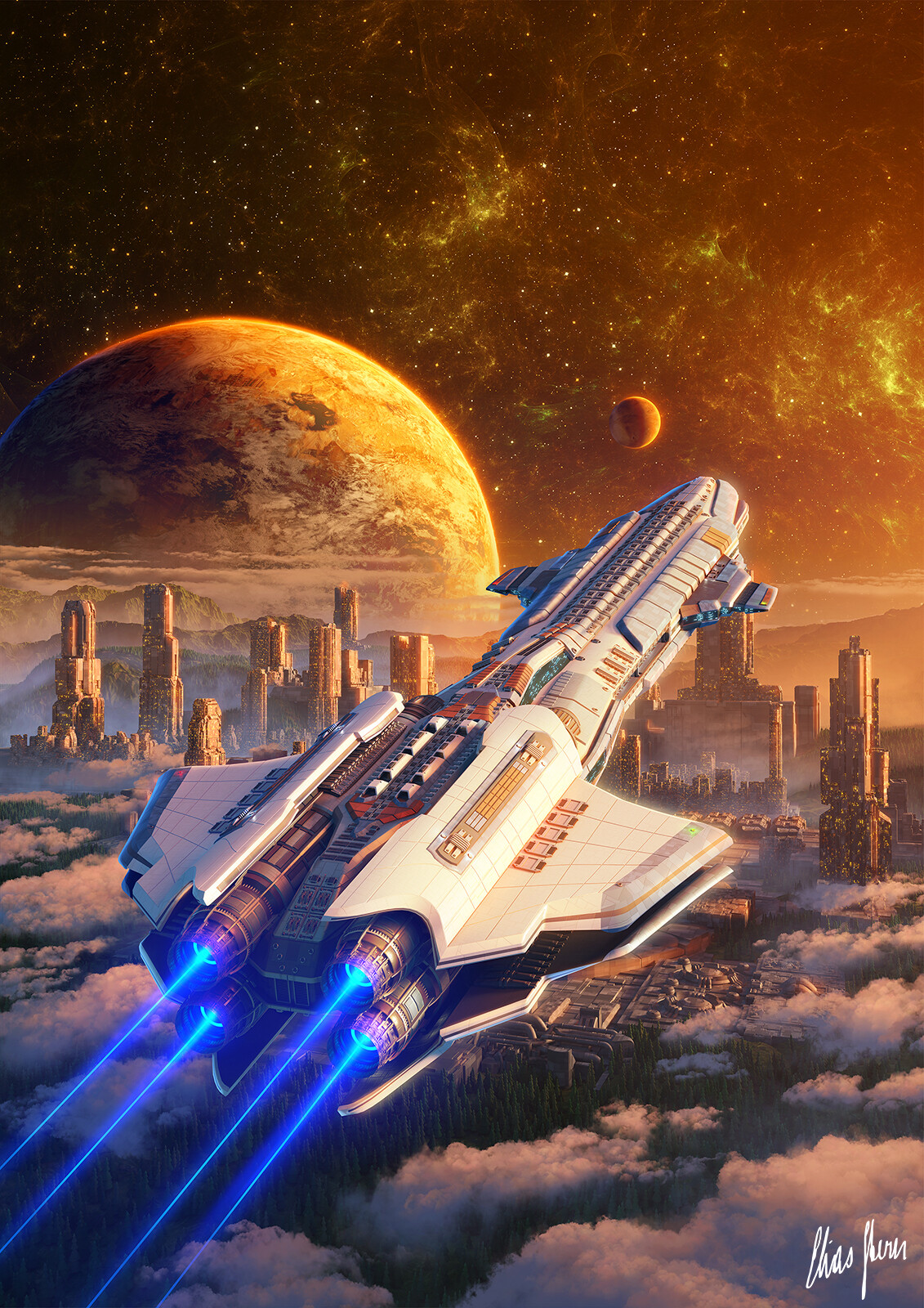 ArtStation - Last Sentinel: Ether War Book V