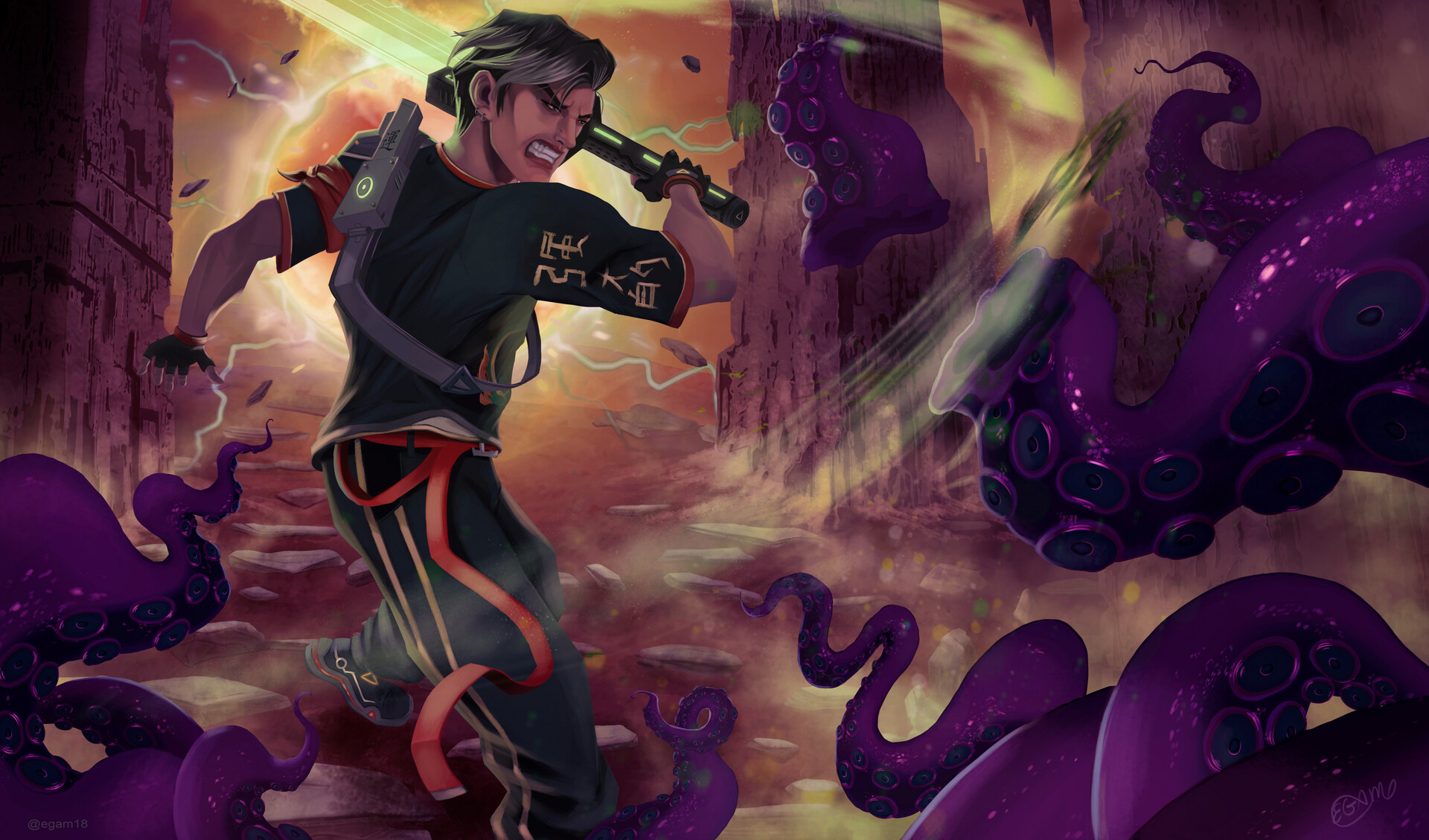 ArtStation - Jin Shuo Splash Art