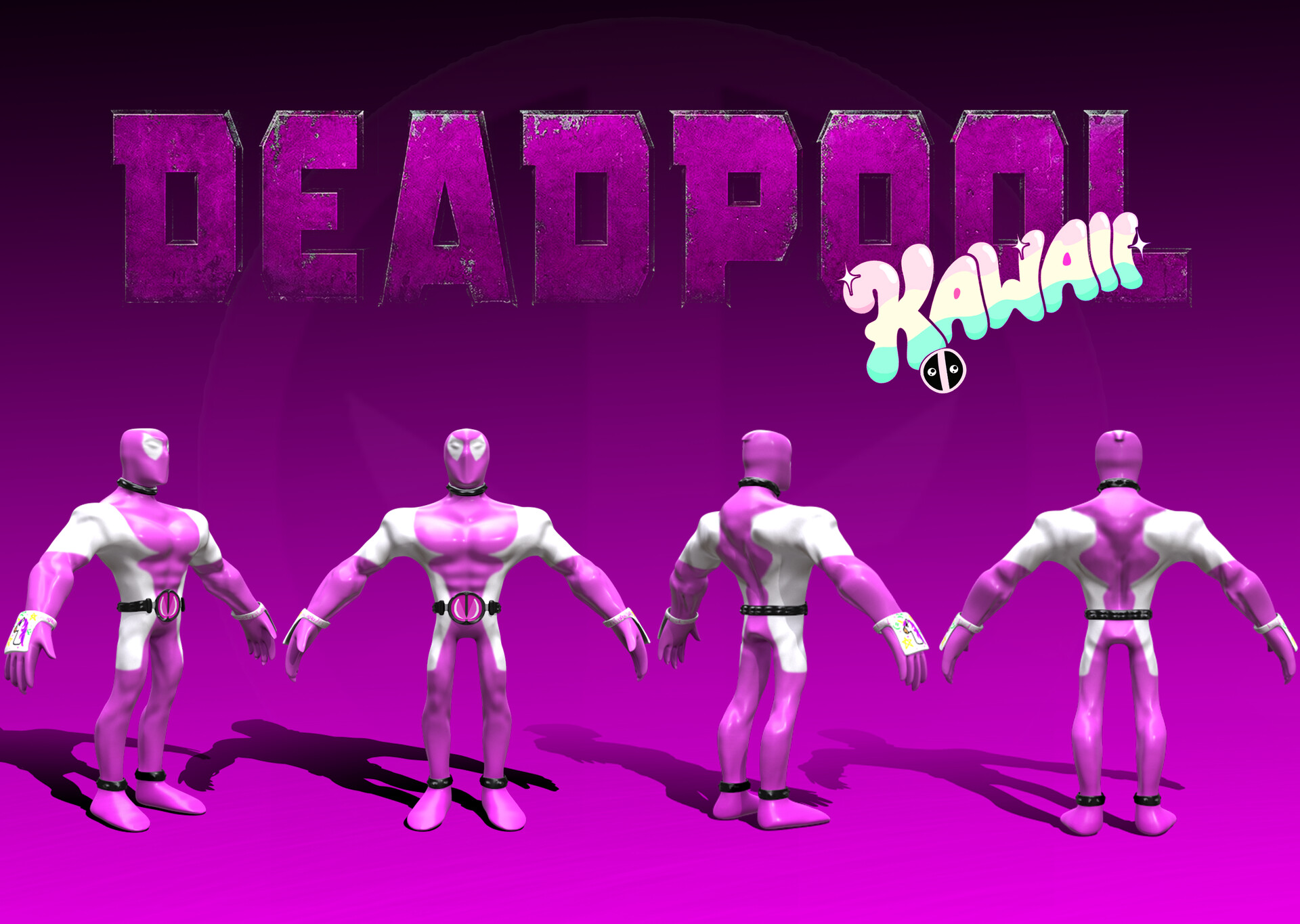 ArtStation - Deadpool Kawaii :3