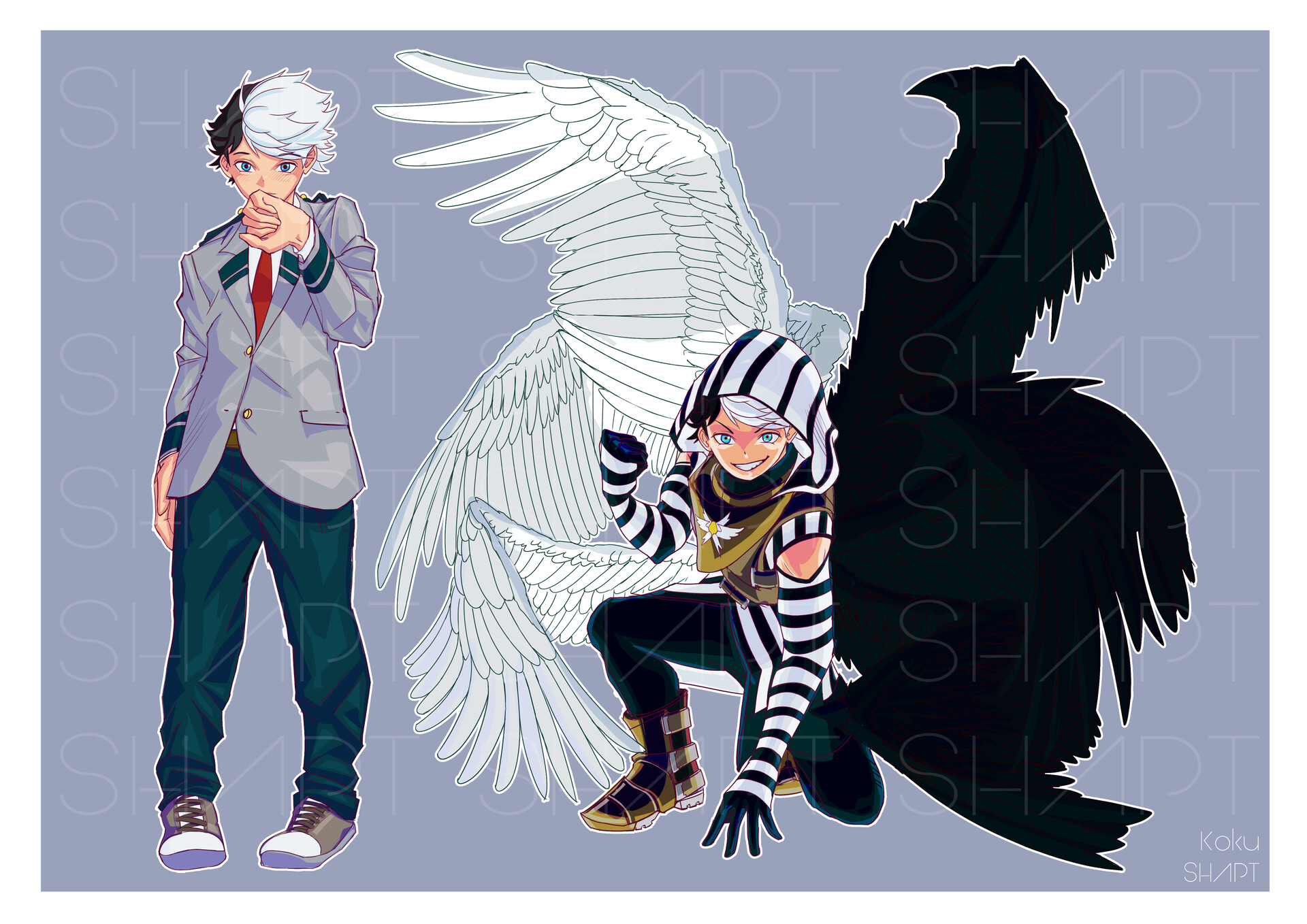 Shapt Art - BNHA OC Commission- Daiki Kawakami