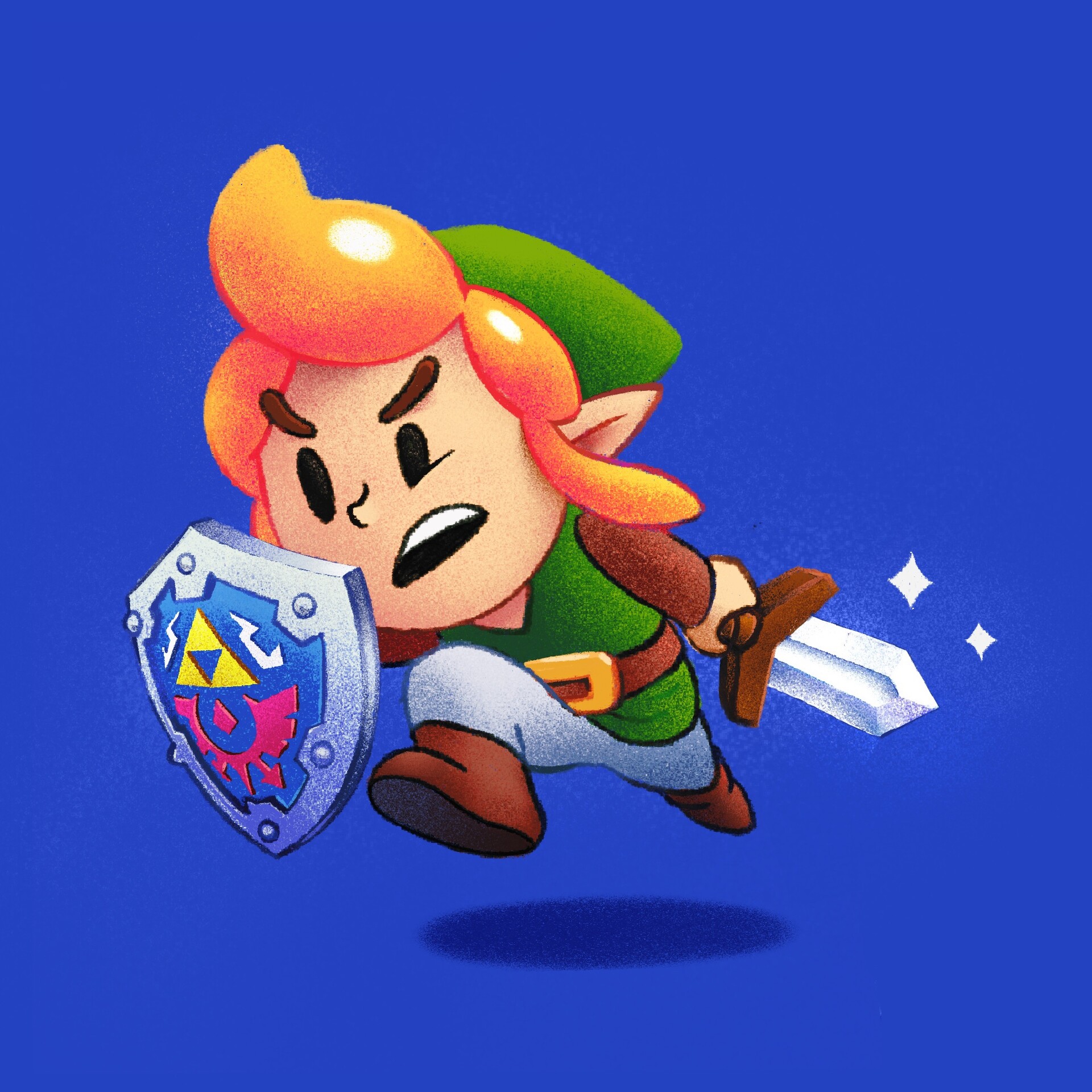 ArtStation - Link’s Awakening Fanart