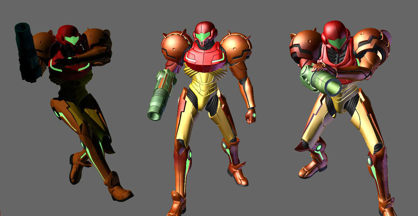julien ebel - Metroid - 3D animation