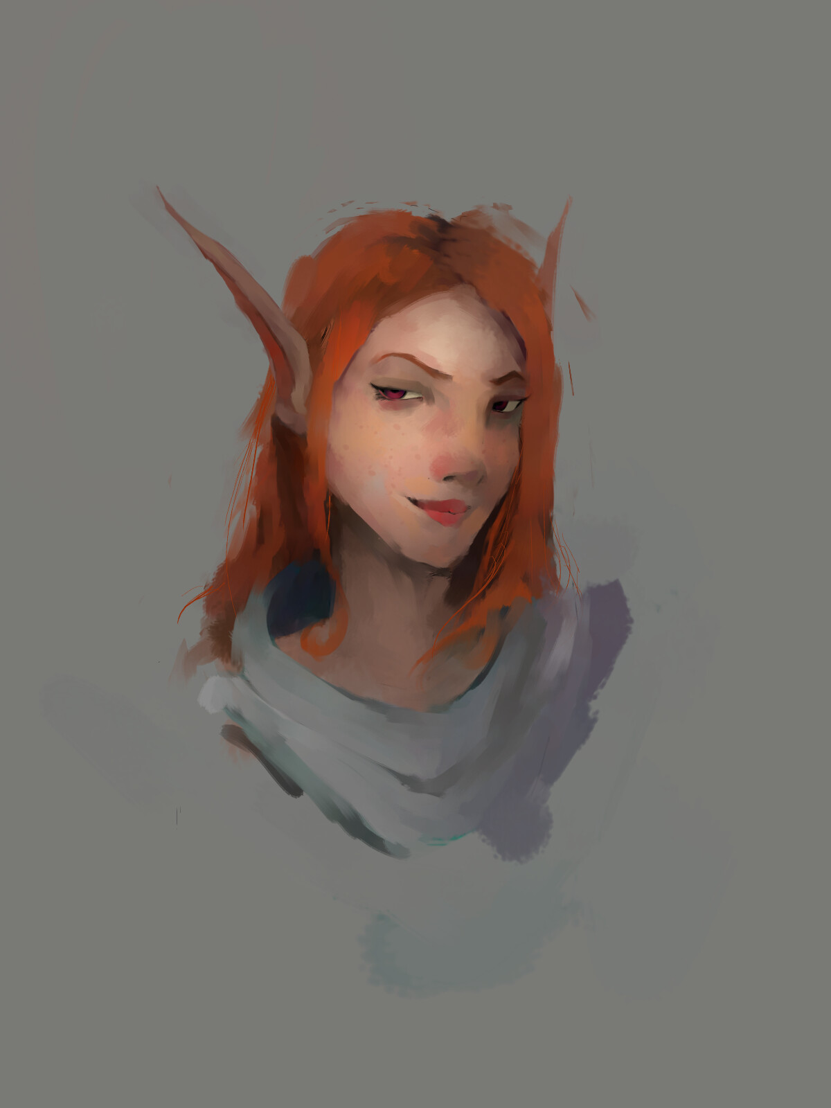 ArtStation - Nameless, the Elf