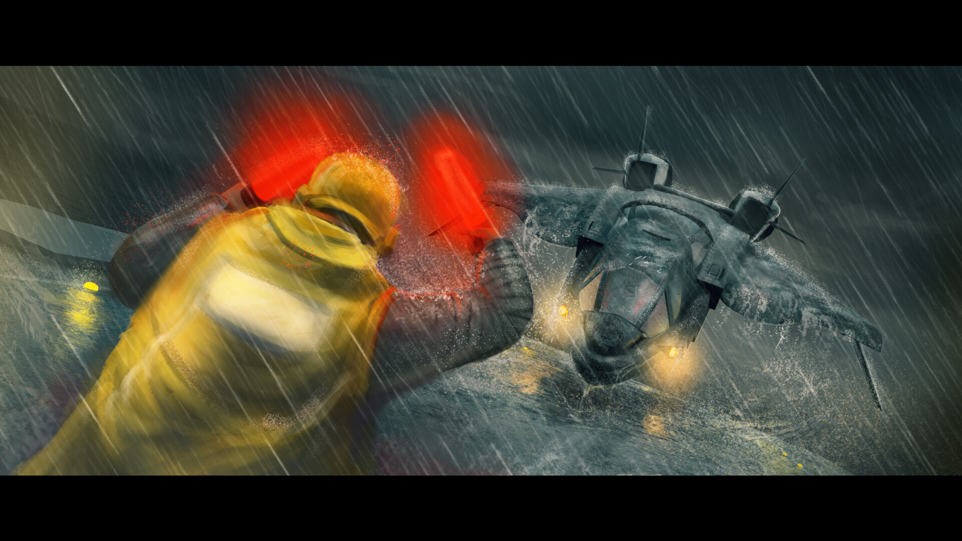 ArtStation - Take off- Concept art /w Breakdown