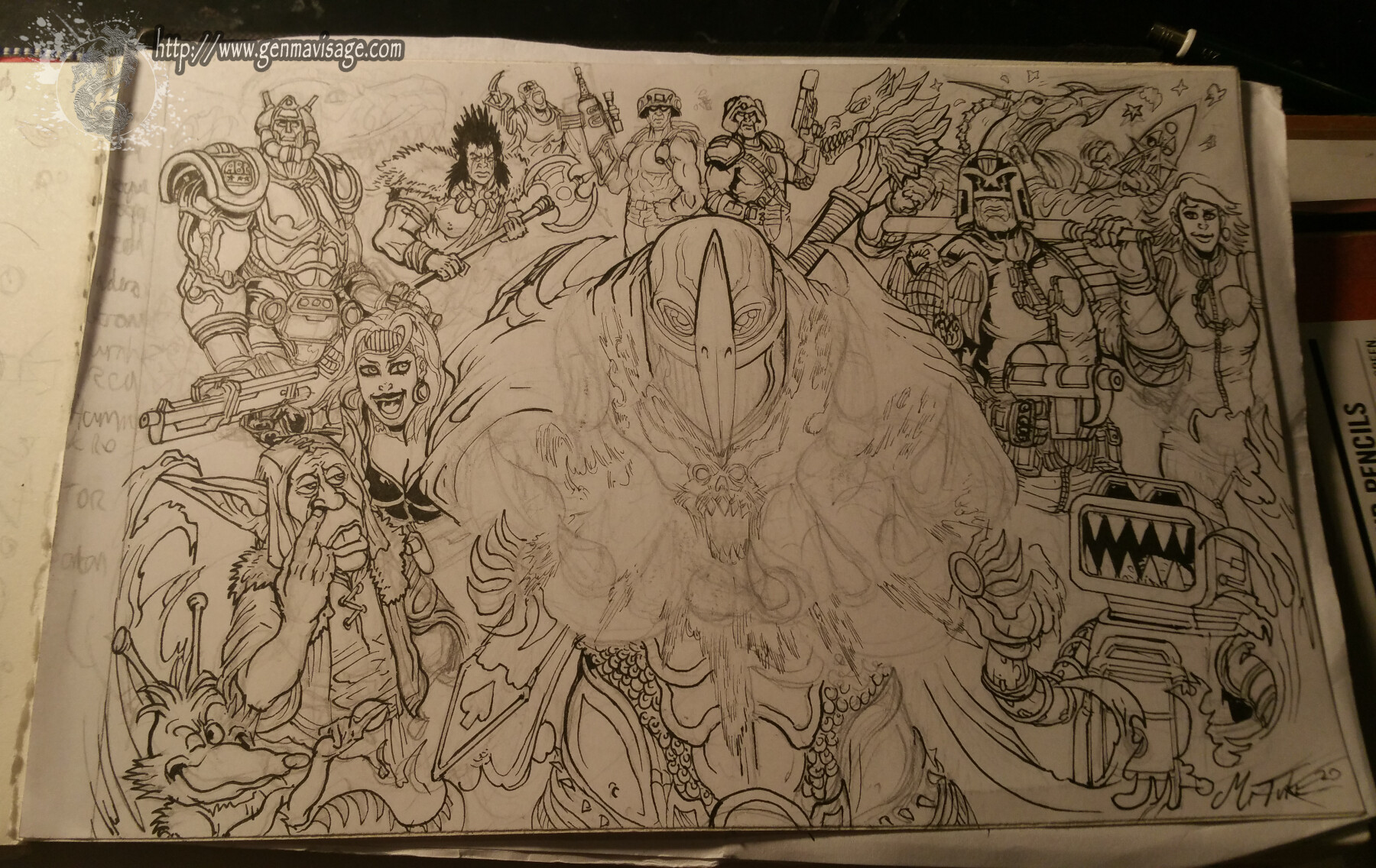 Thomas Tuke - 2000ad Tribute