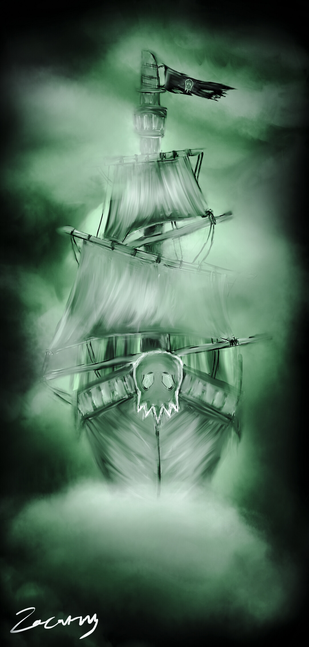 ArtStation - Ghost ship