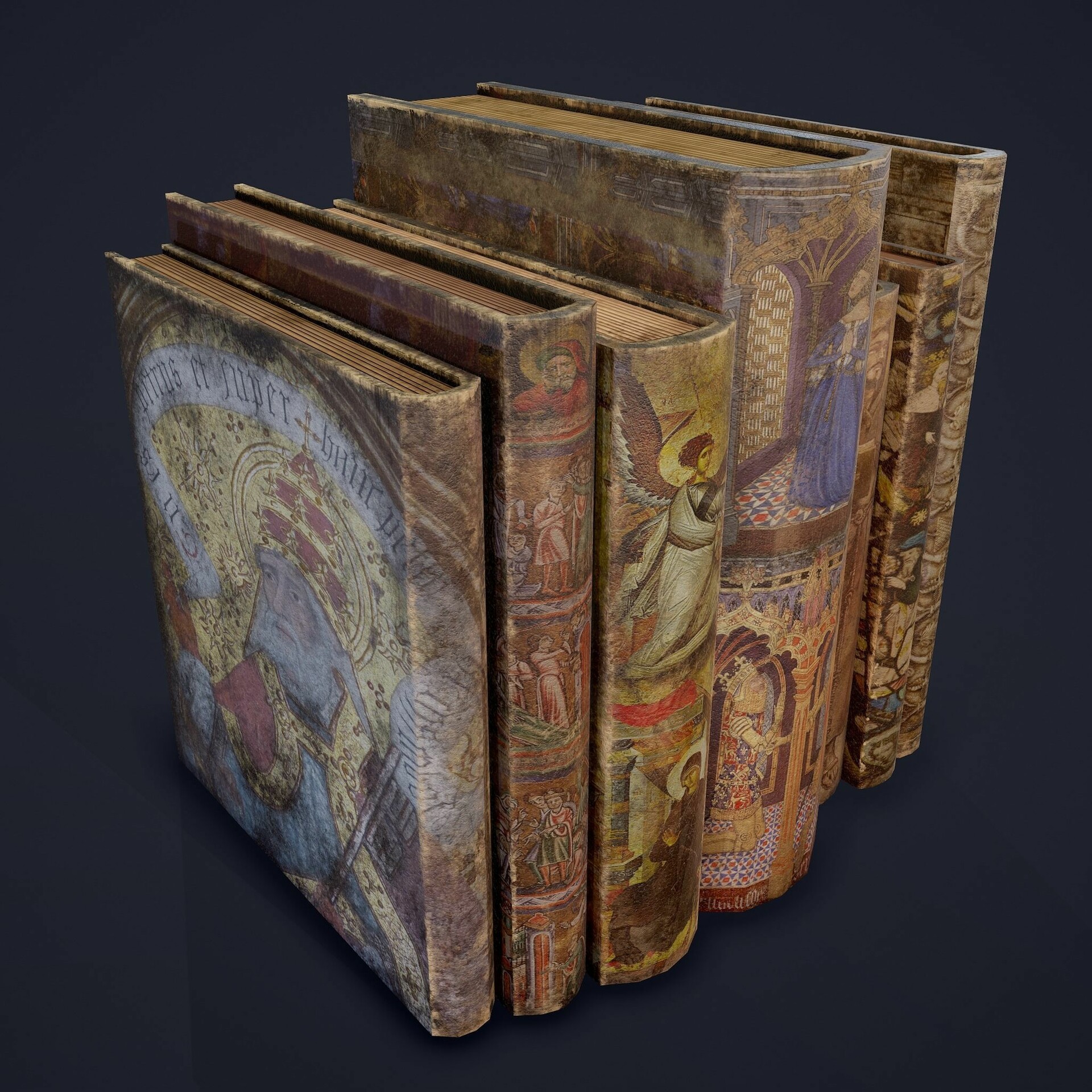 ArtStation - Medieval Books