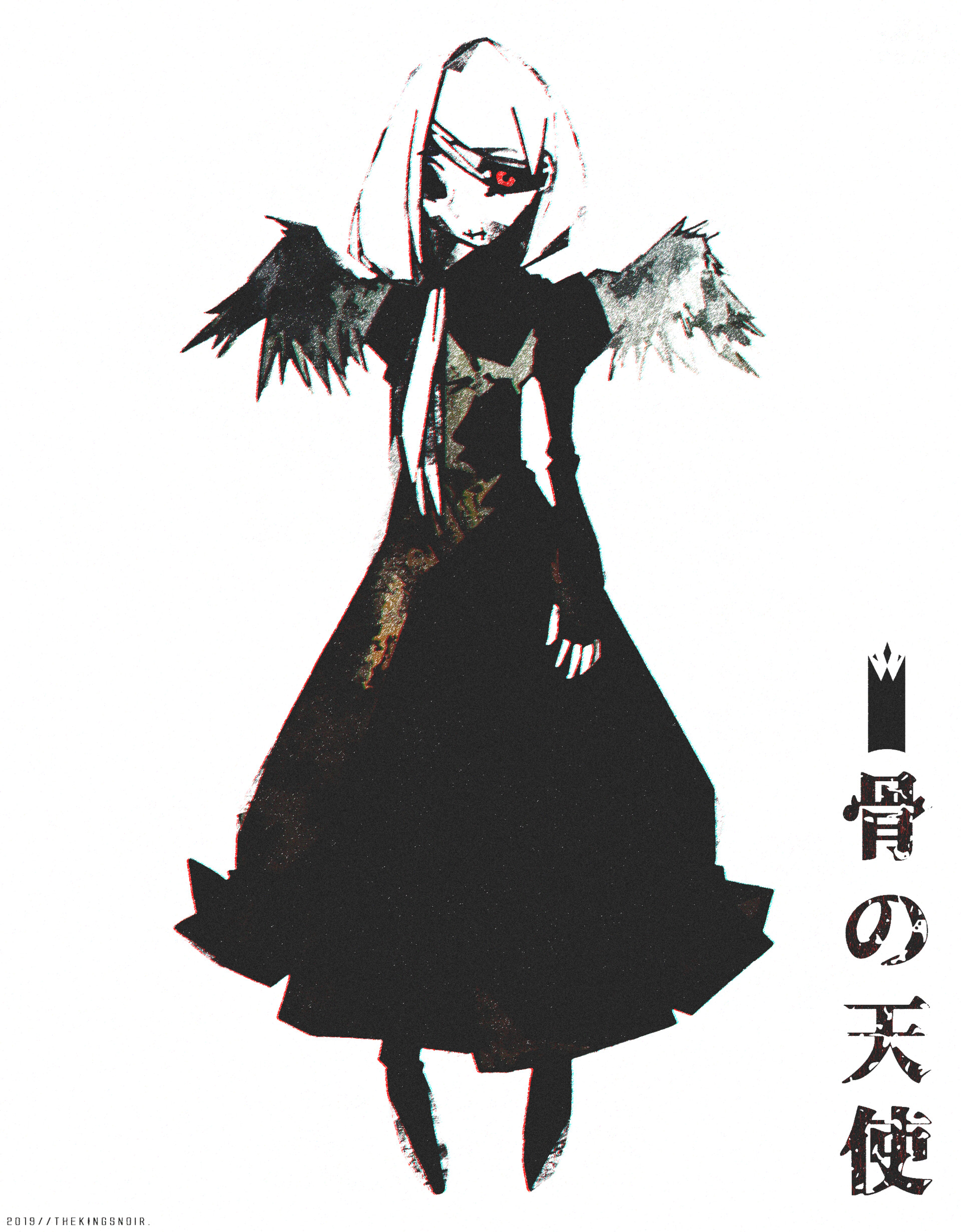 ArtStation - Bone Angel「骨の天使」
