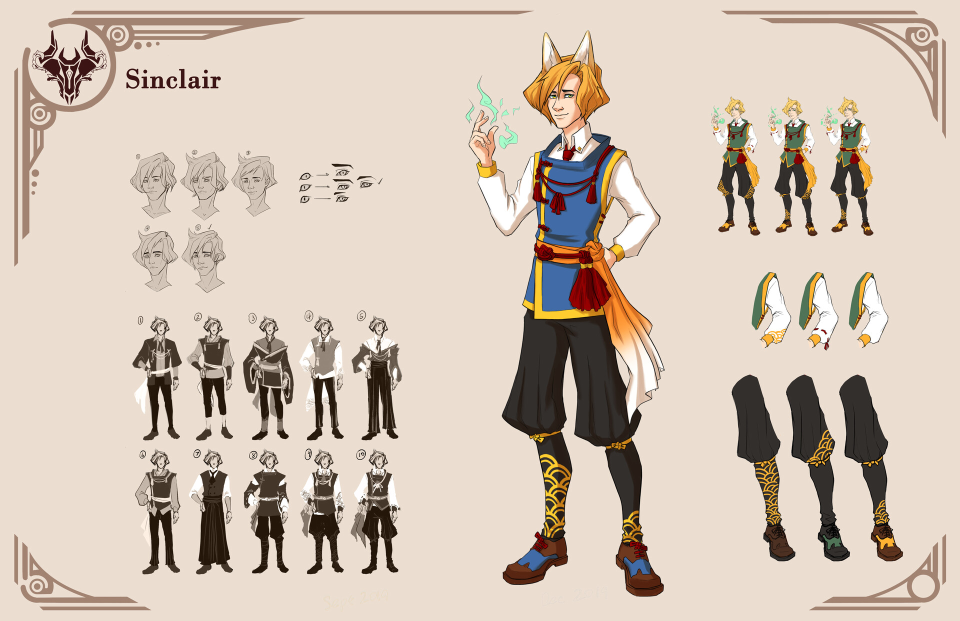 ArtStation - Sinclair - Character & Prop