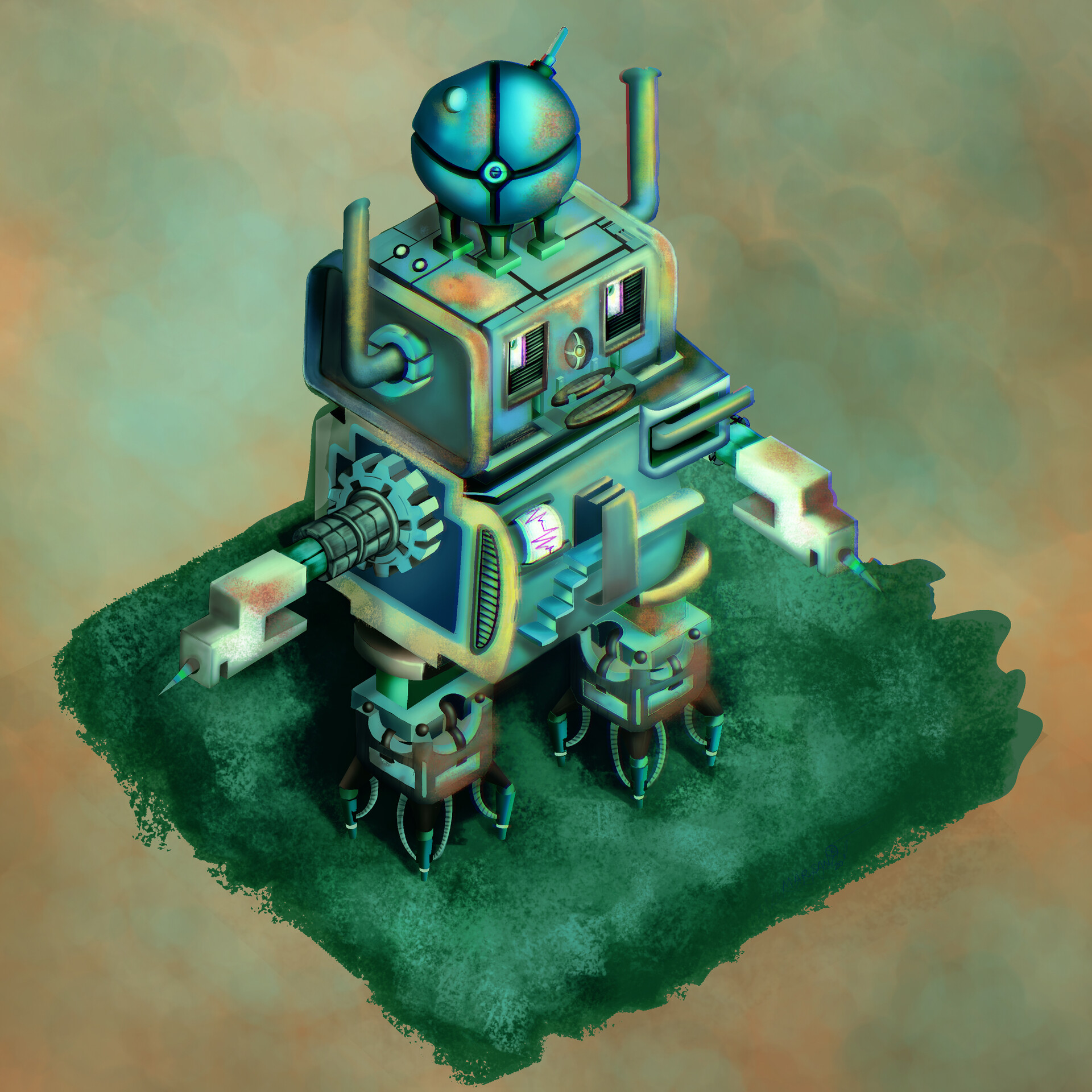 ArtStation - Robot old