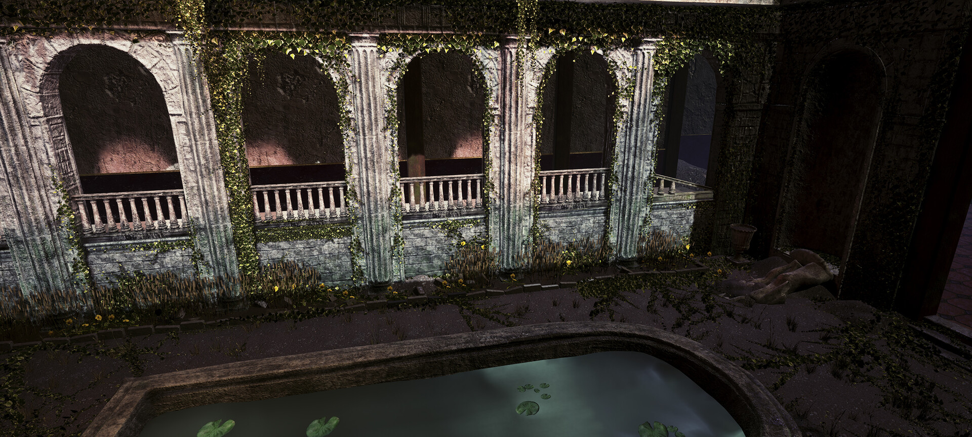 Alexander Dahlem - Roman Courtyard