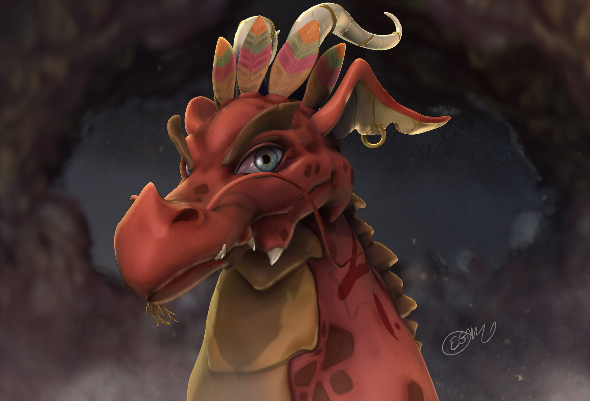 ArtStation - The Pirate Dragon