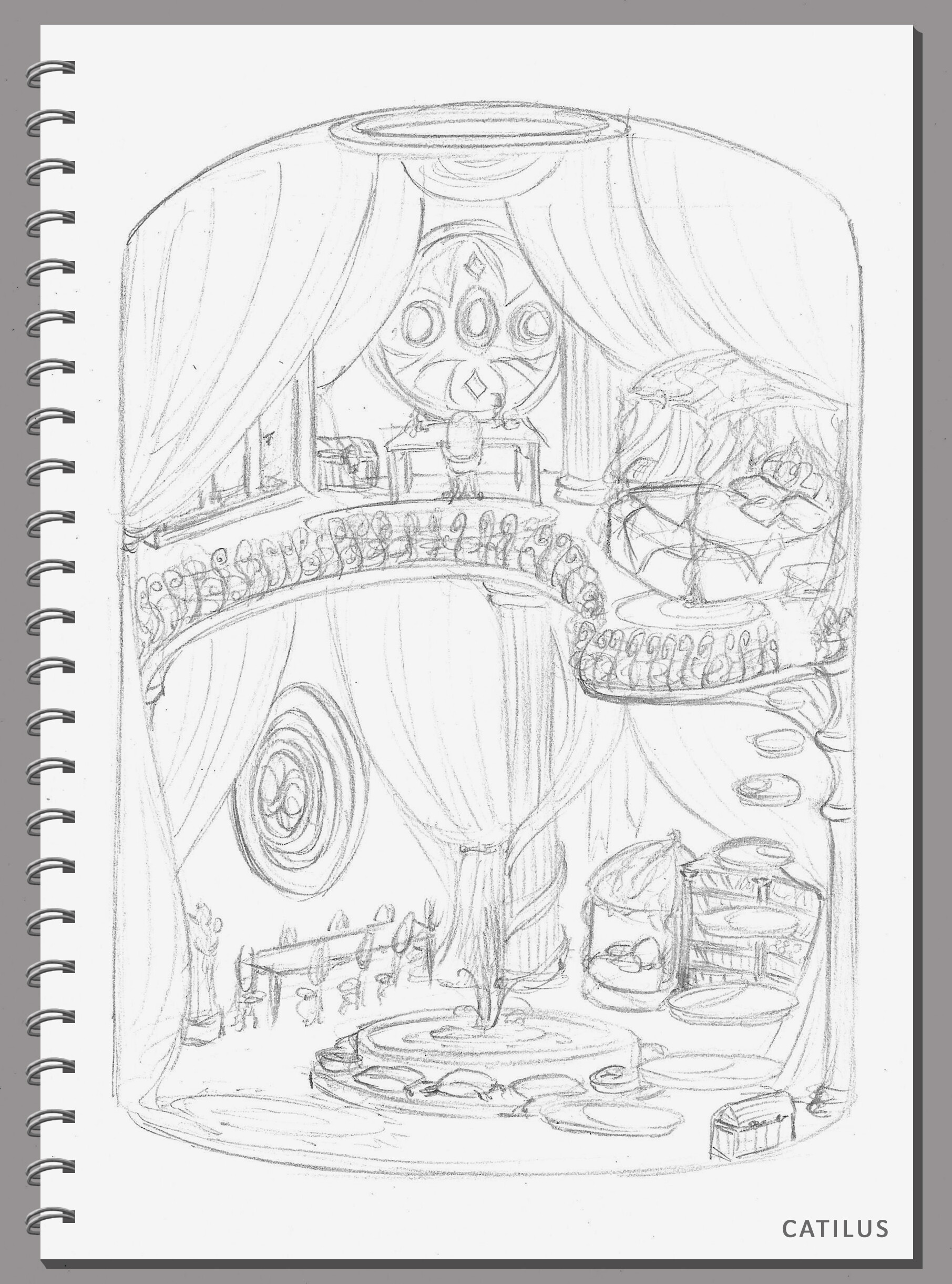 Catilus / Christina Kritikou - The Demiplane Hideout of Neket, my Moon ...