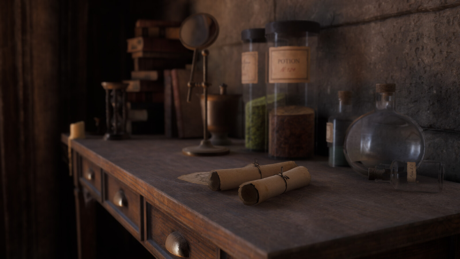 The art of Ognyan Zahariev - Fantasy classroom course - UE4