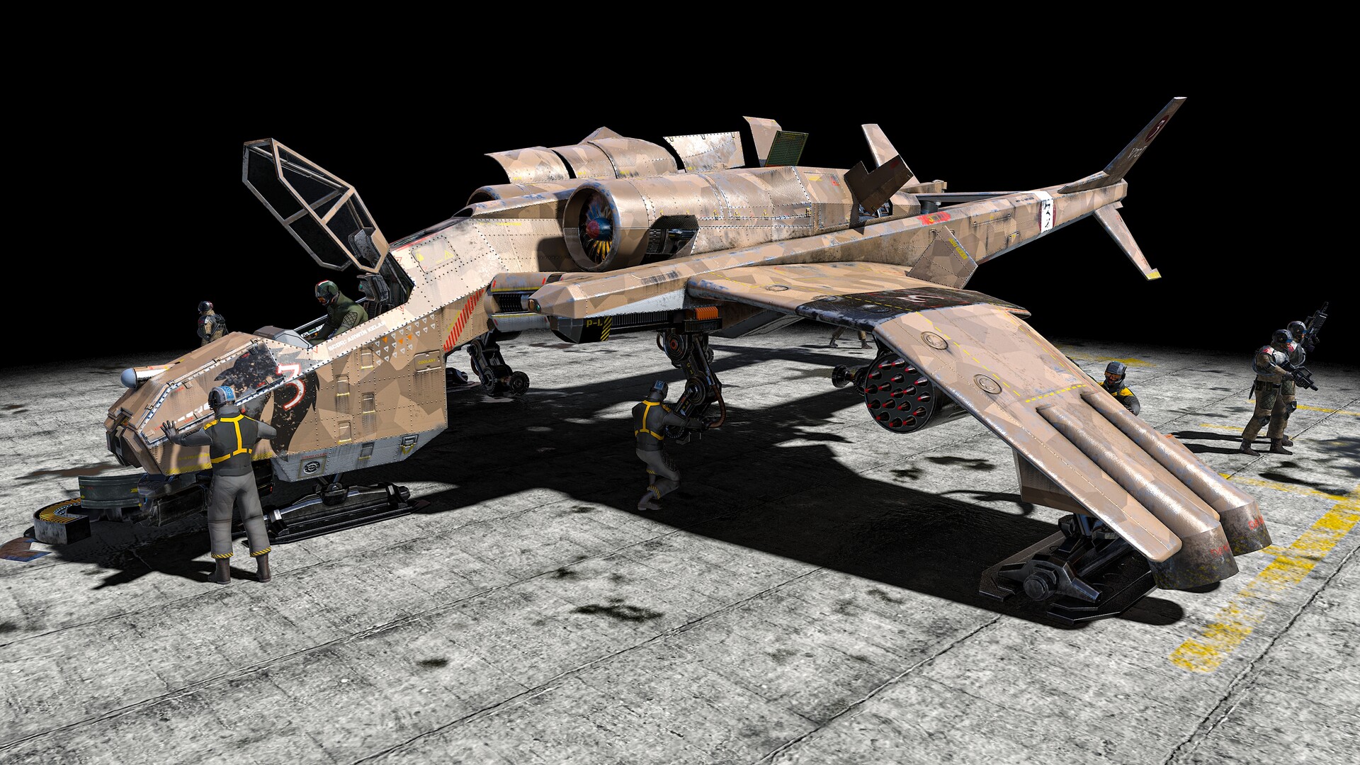 Michal Svec - Warhammer 40k Sky Talon's last delivery