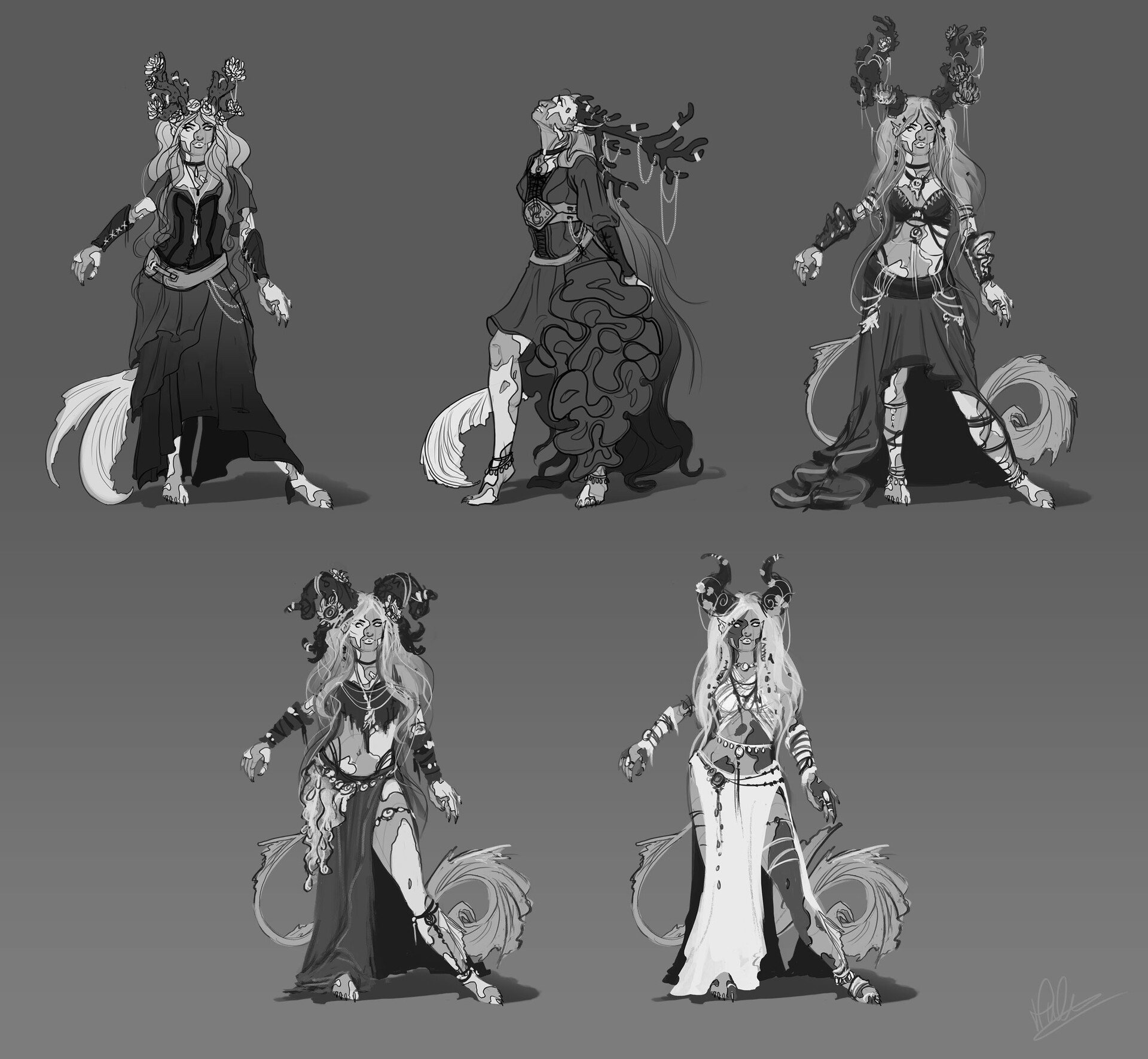 Athena Weiss (Hannah) - Water Tiefling
