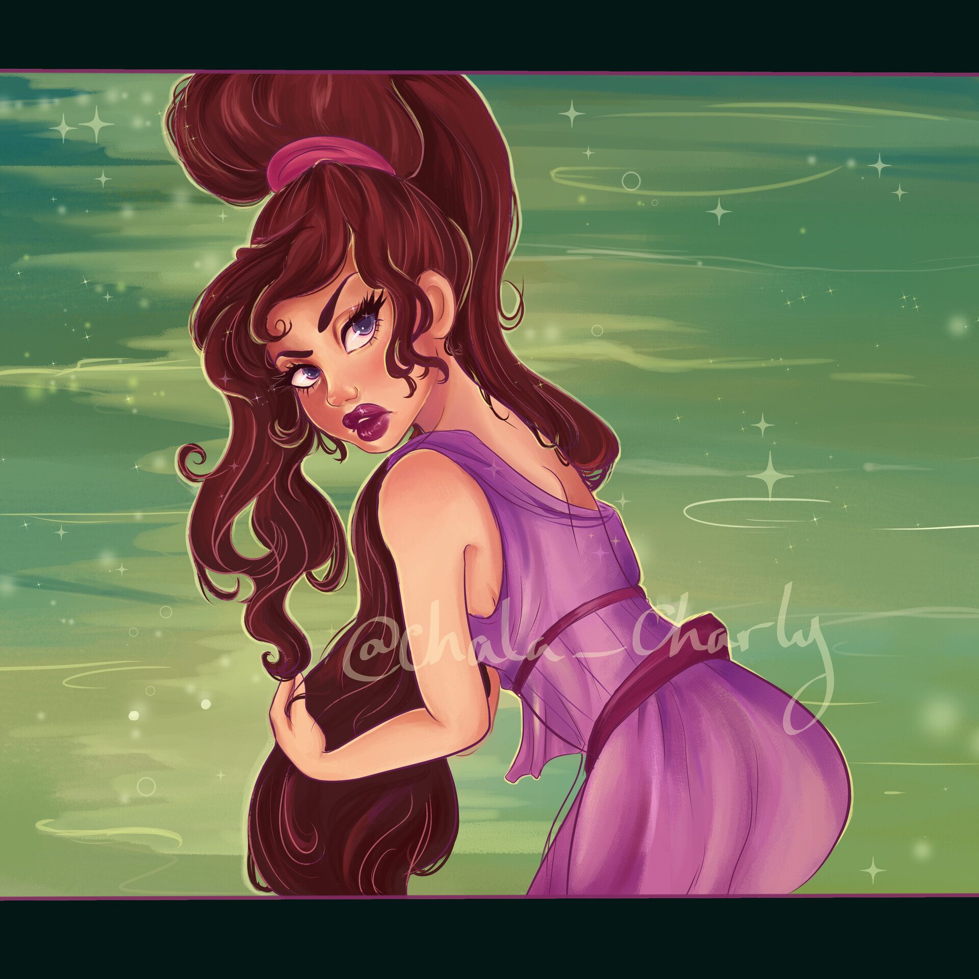 how to draw megara disney