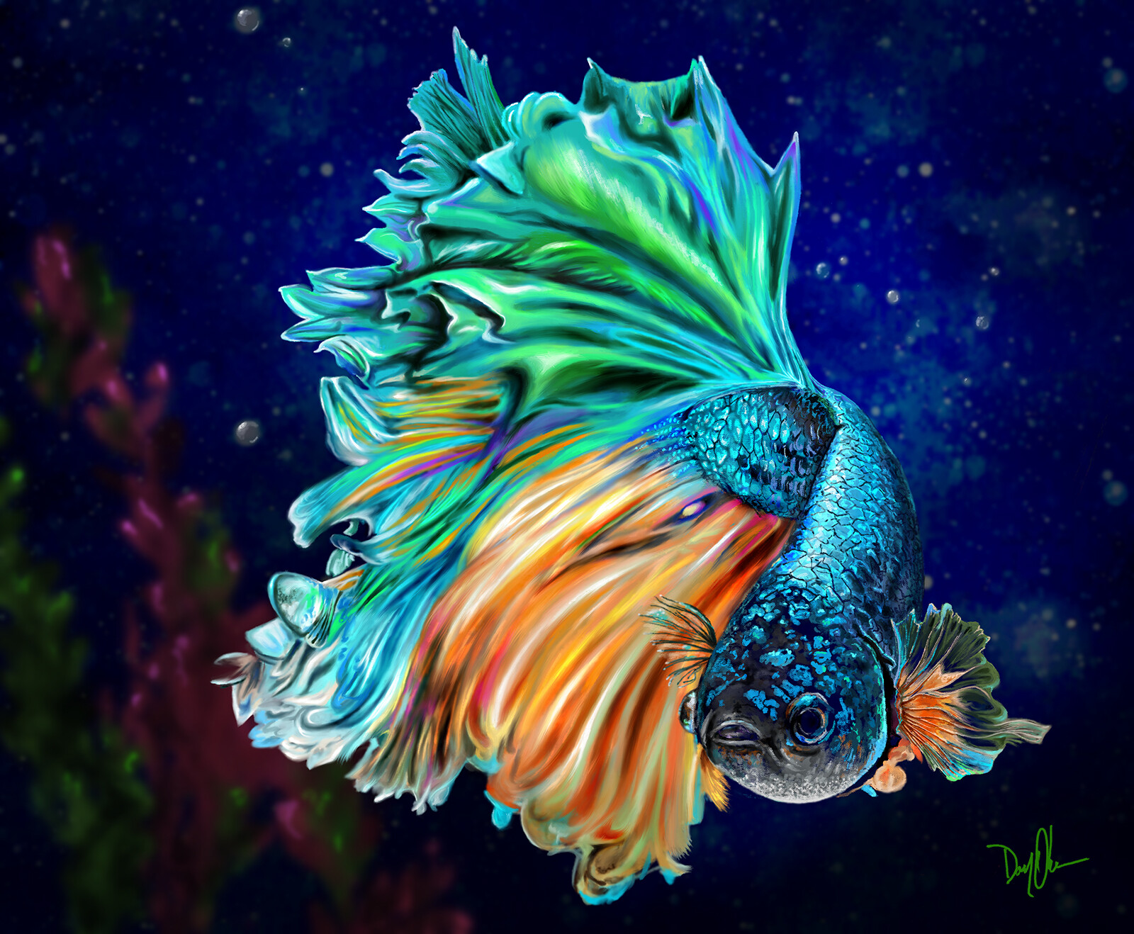 ArtStation - Betta Male II